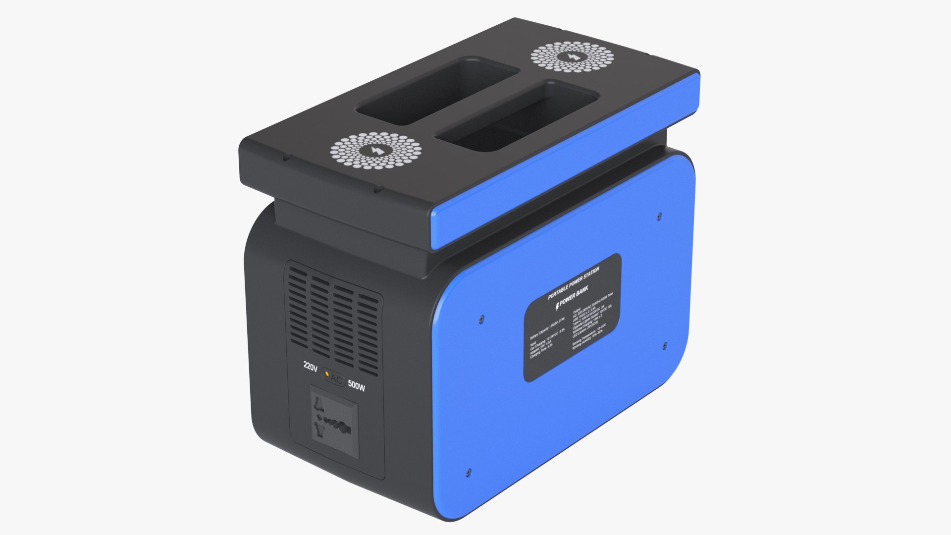 3D Portable Power Station - TurboSquid 1975910