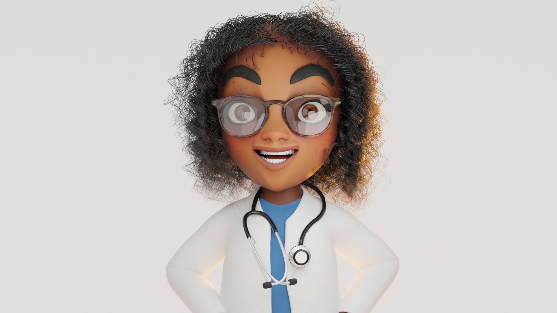 Little Doc 3D Model - TurboSquid 2174020