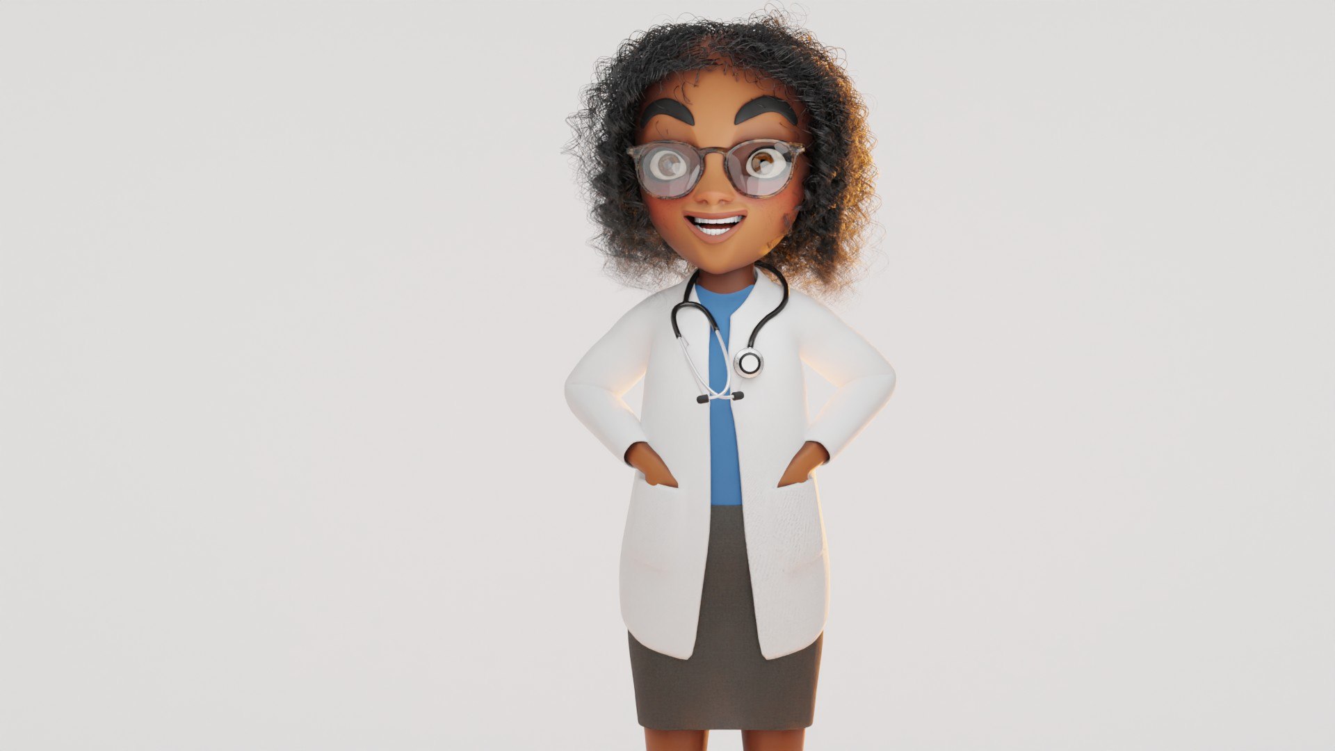 Little Doc 3D Model - TurboSquid 2174020