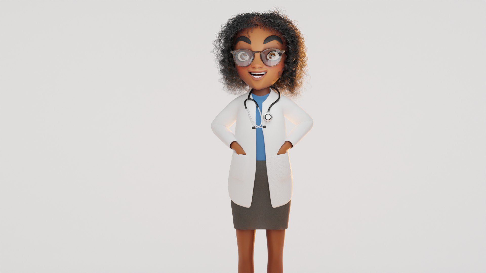Little Doc 3D Model - TurboSquid 2174020