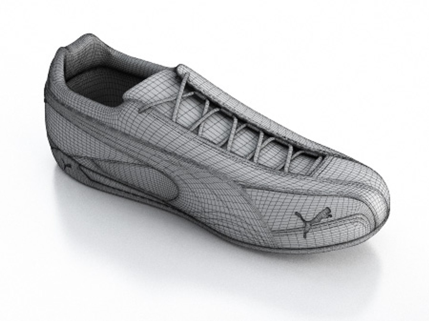 Puma Shoe 3d Model