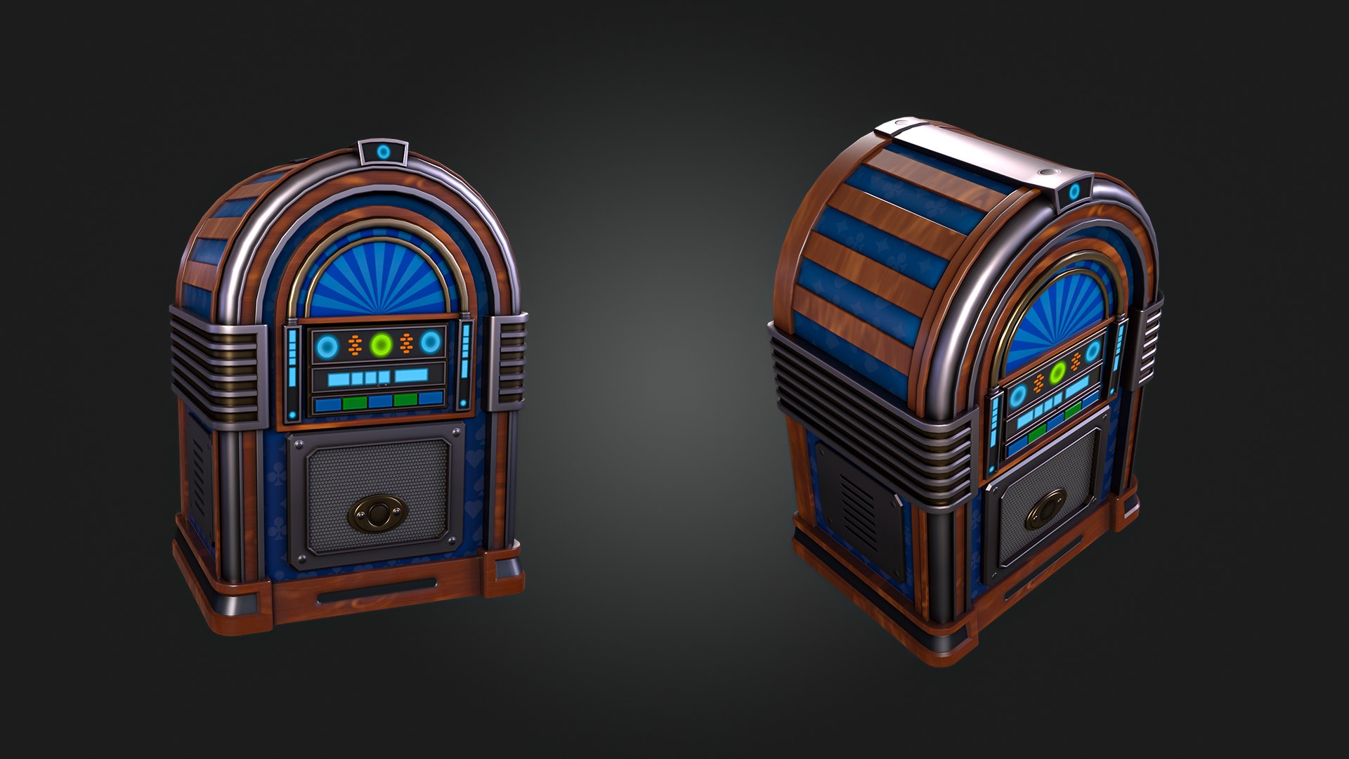 Jukebox 3D - TurboSquid 2241036