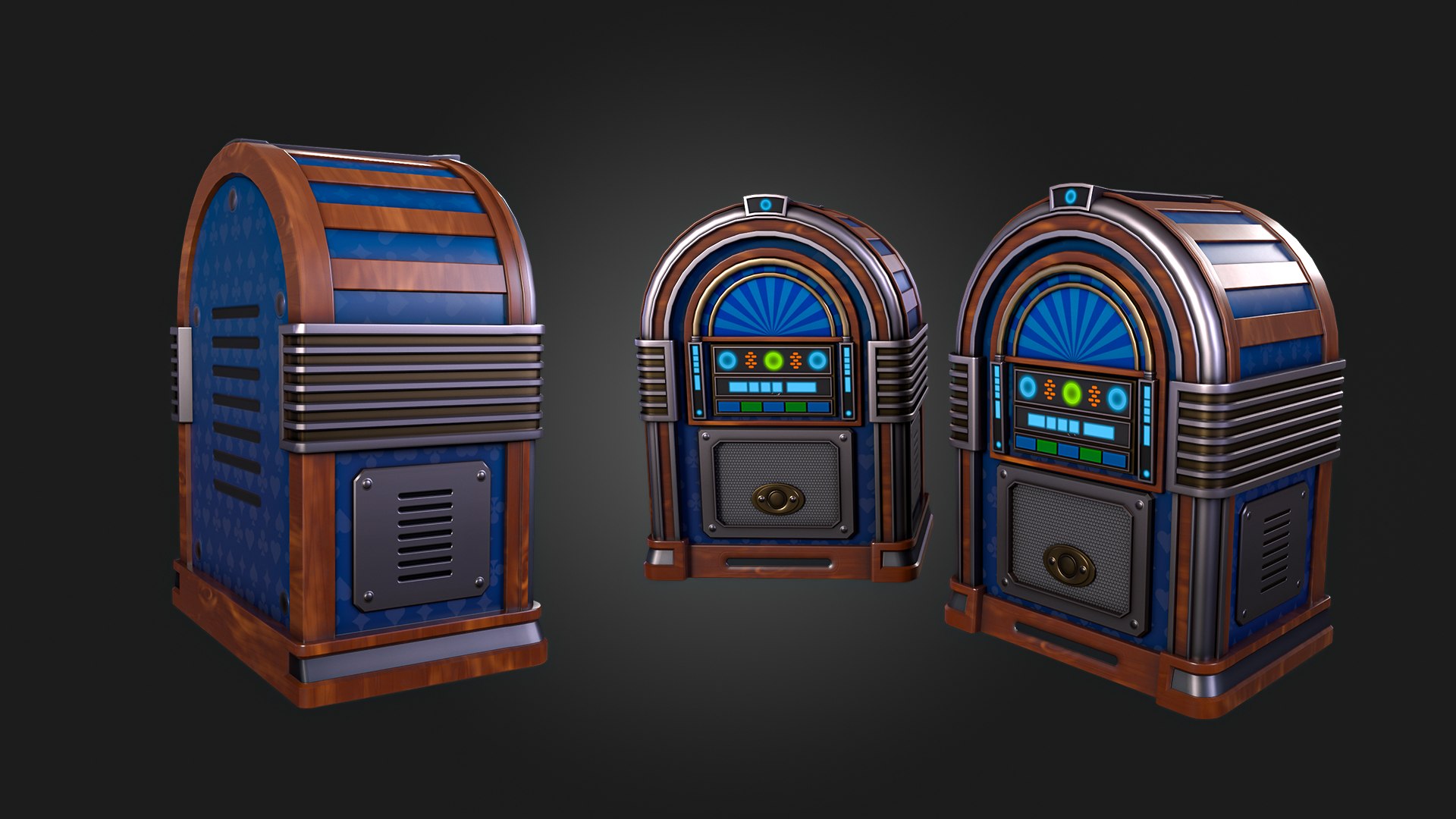 Jukebox 3D - TurboSquid 2241036