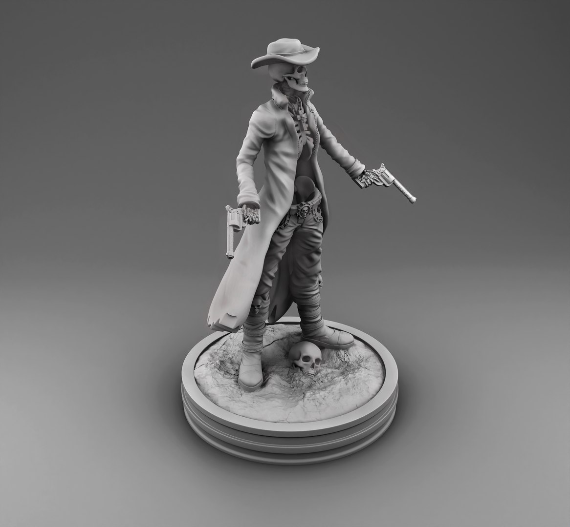 3D Skeleton Cowboy - TurboSquid 1945283