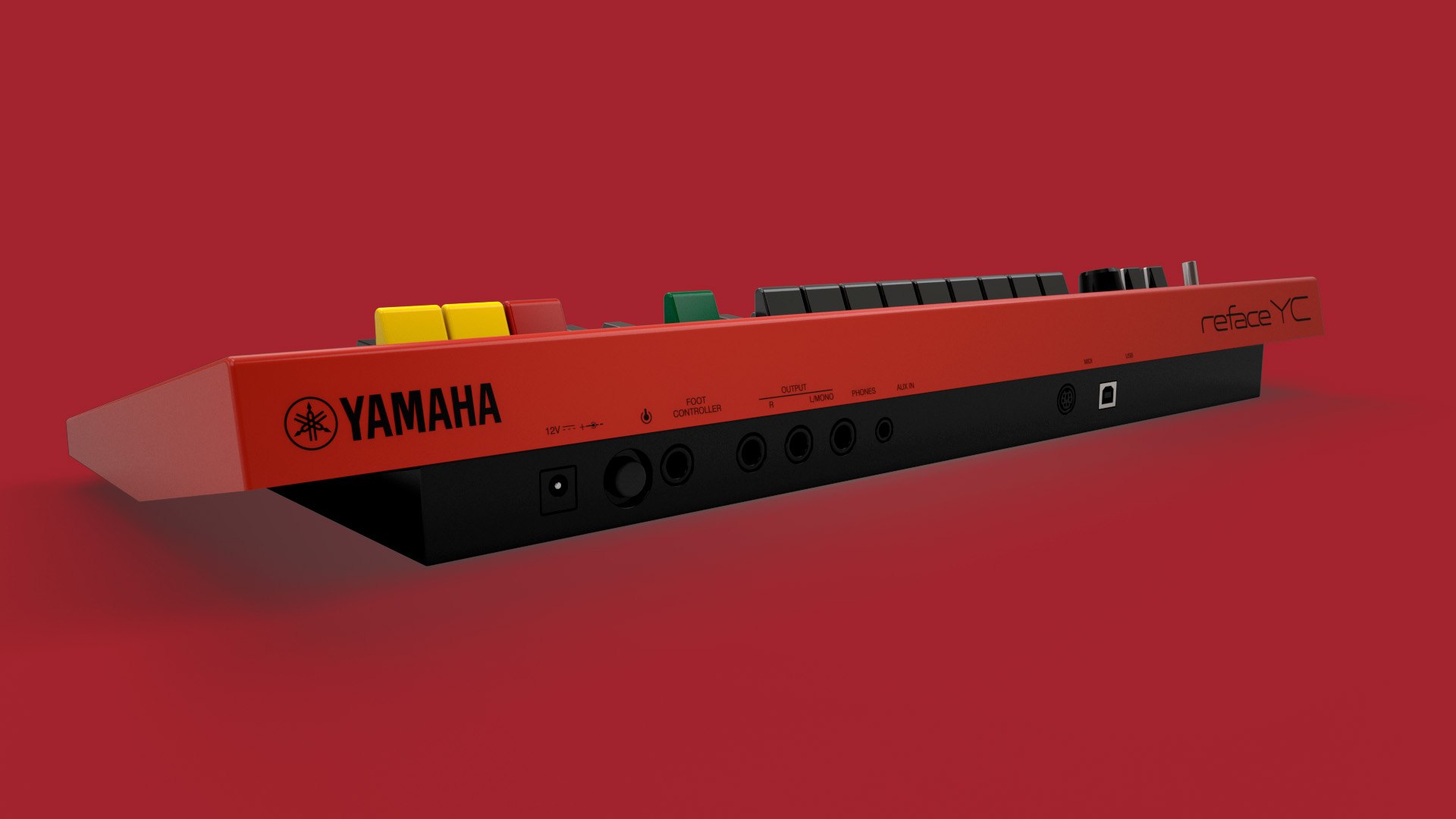 3D YAMAHA REFACE YC Model - TurboSquid 2278052