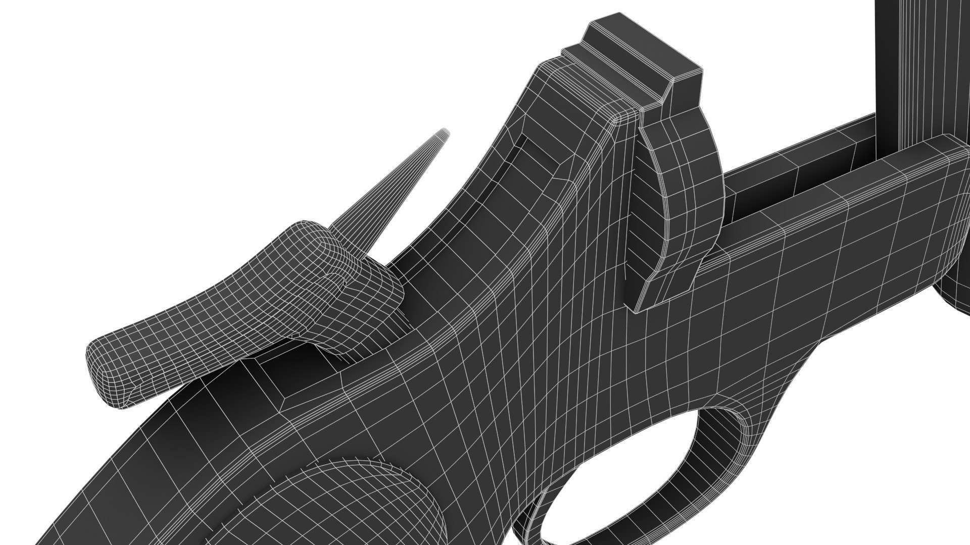 Flare Gun 3D Model - TurboSquid 1752330