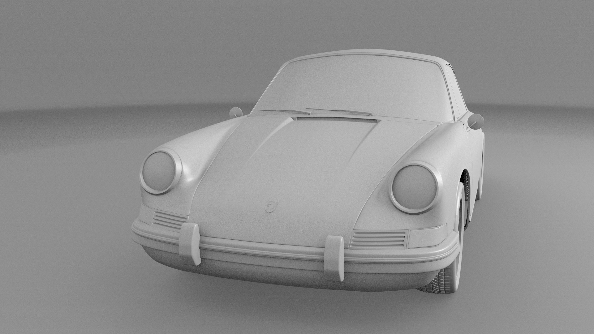 car porsche 3d model