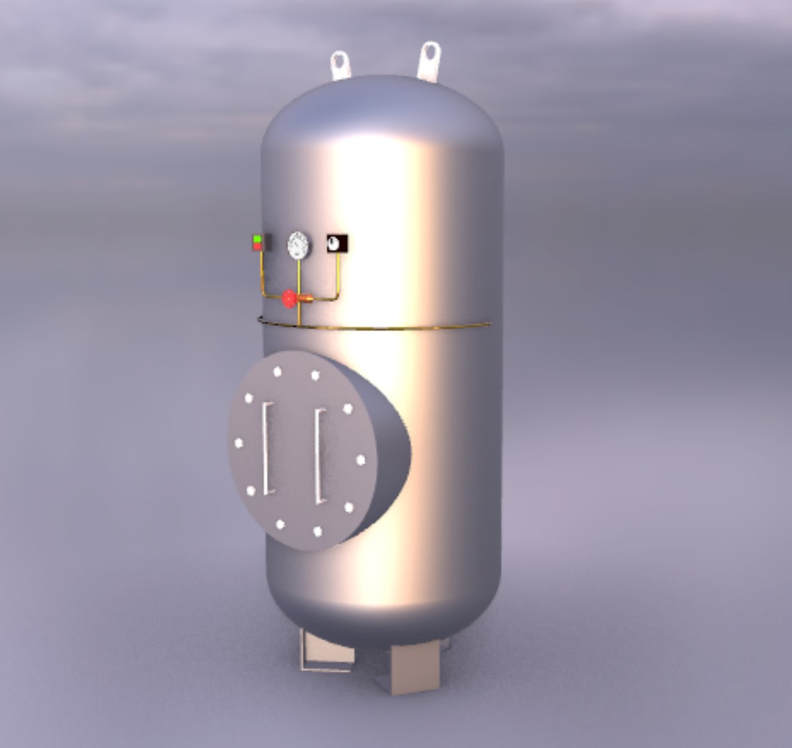 Hydrofore Tank 3D - TurboSquid 1998039