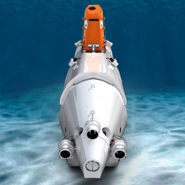 bathyscaphe alvin 3d model