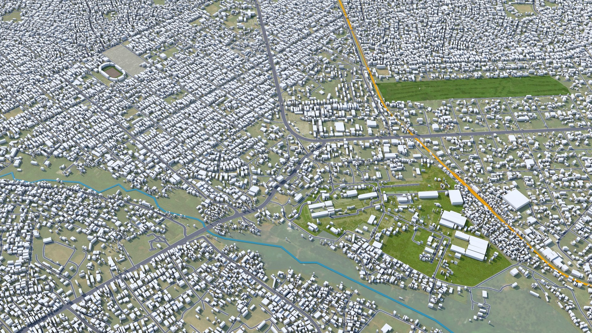 Aba City Nigeria Model - TurboSquid 2084592