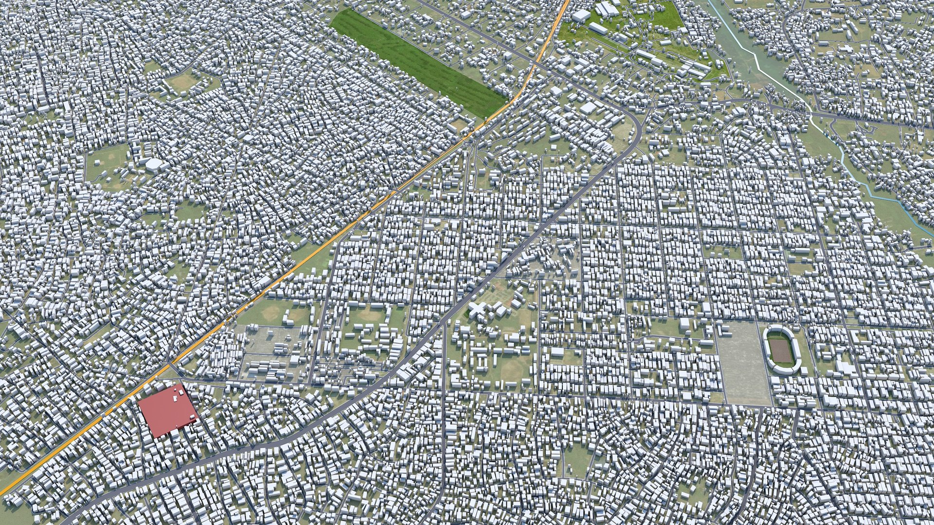 Aba City Nigeria Model - TurboSquid 2084592