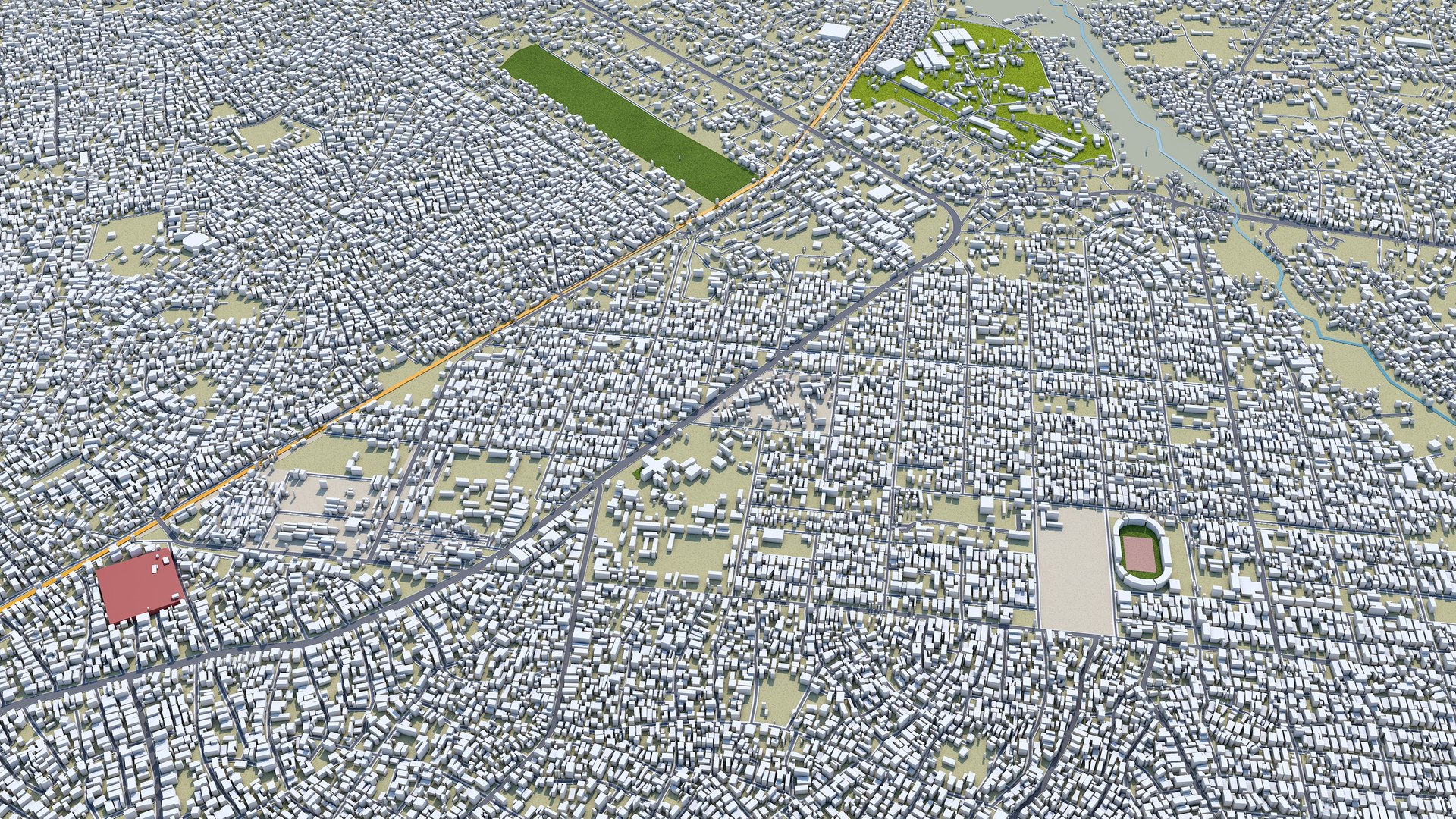 Aba City Nigeria Model - TurboSquid 2084592