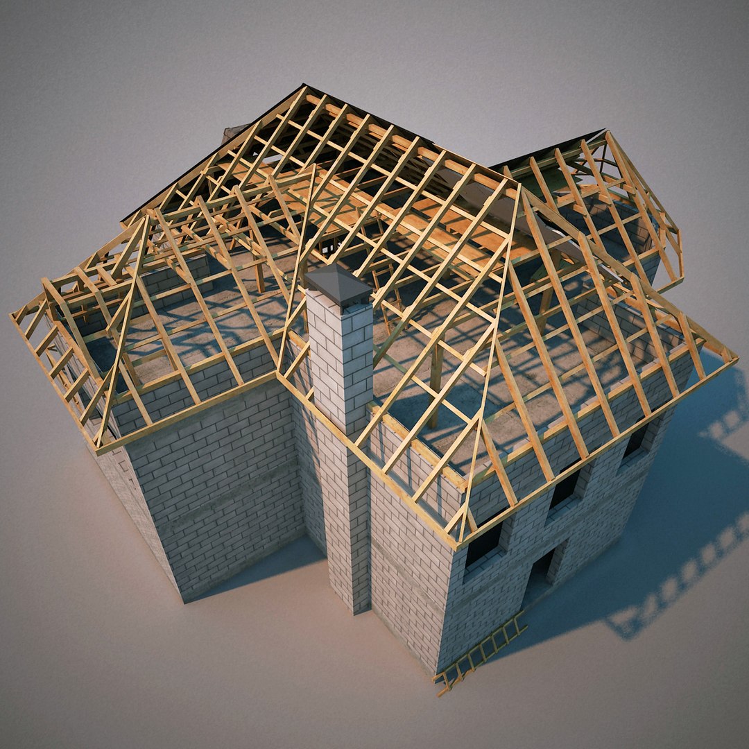 C4d House Construction V2
