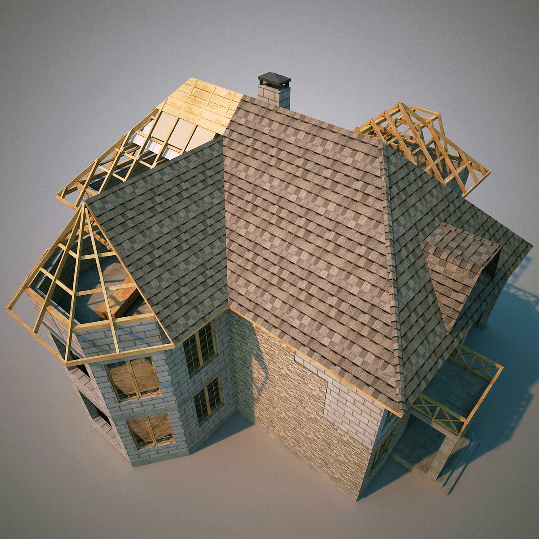 C4d House Construction V2