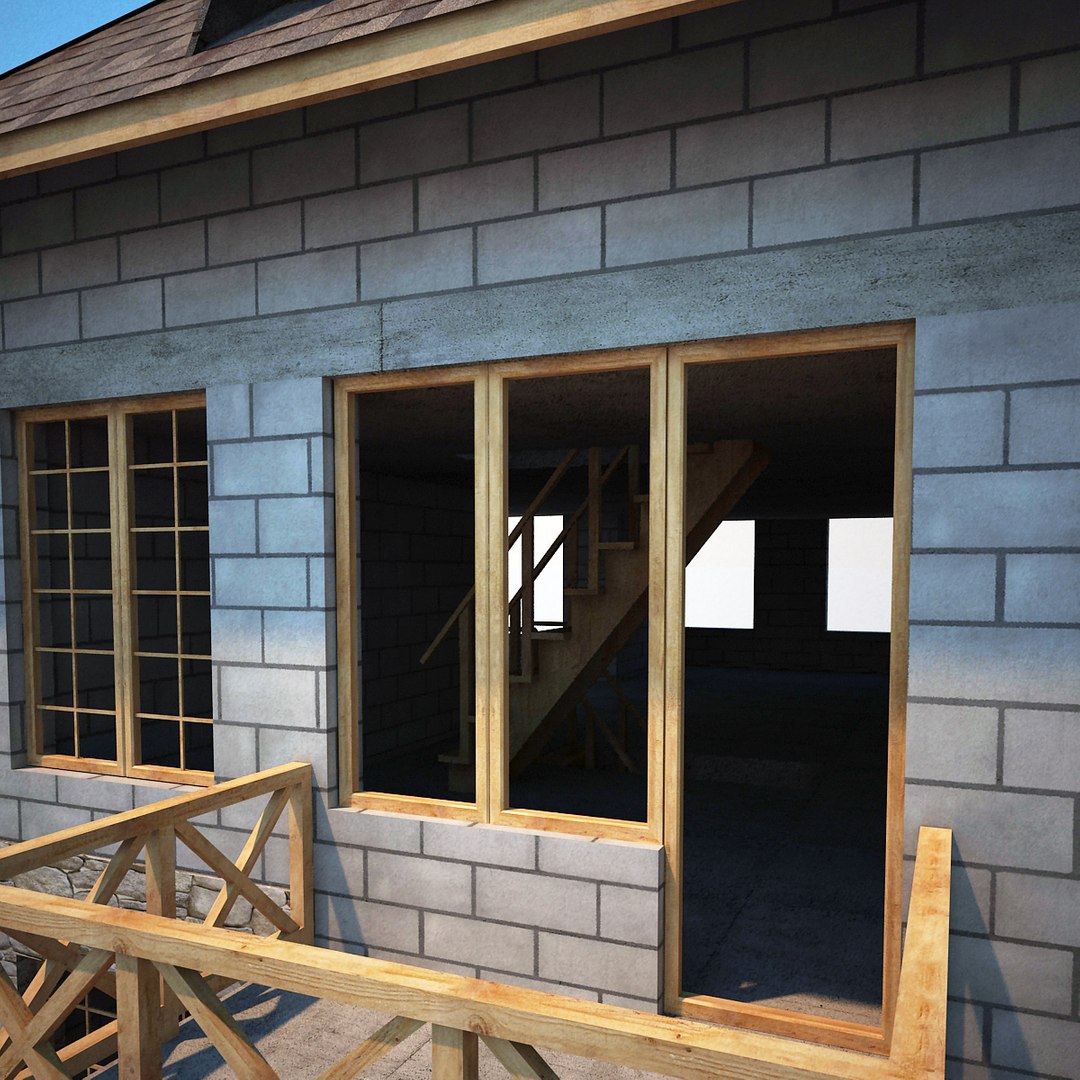 C4d House Construction V2