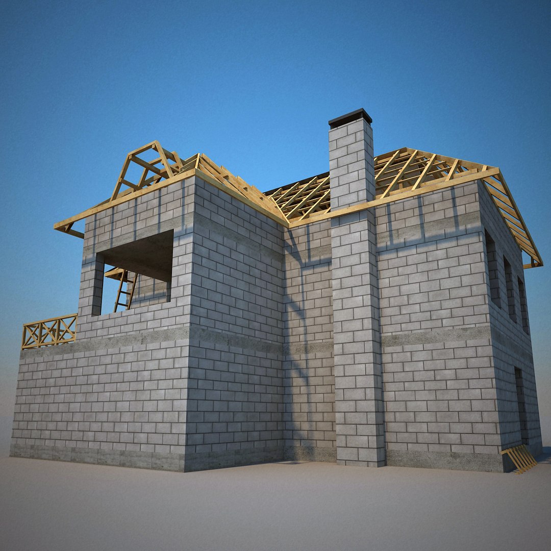 C4d House Construction V2