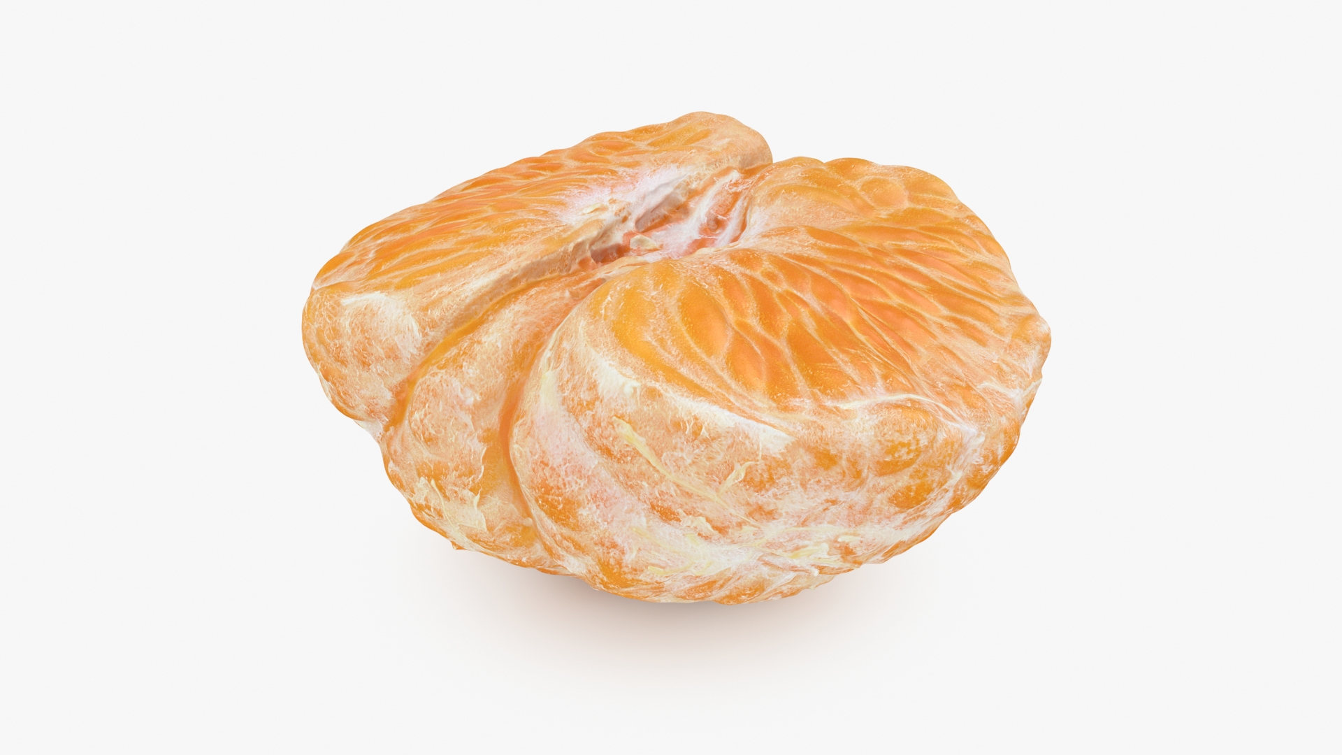 Peeled Mandarin Collection Model - TurboSquid 2249845