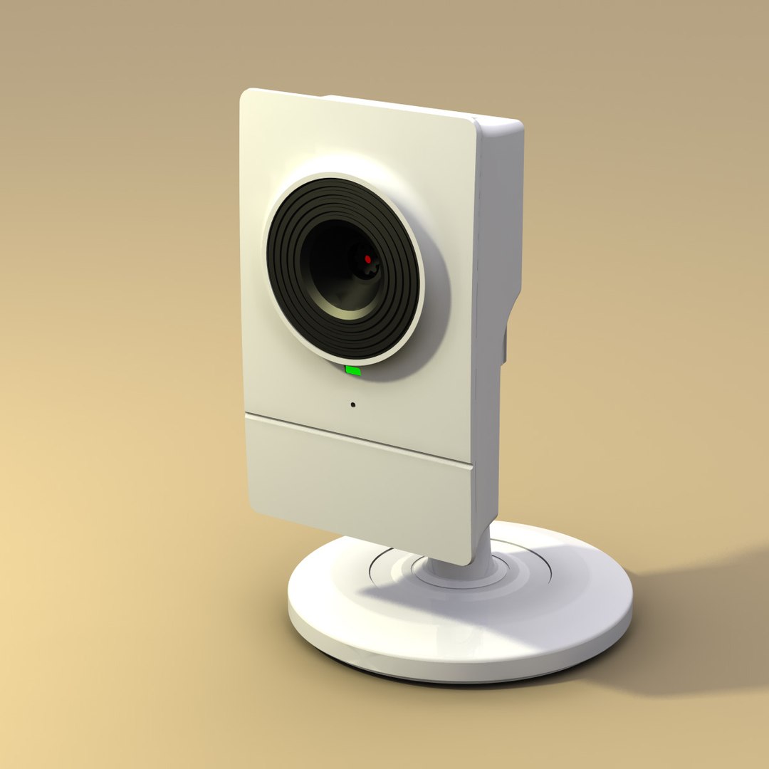 3d Model Ip Camera D-link 2130