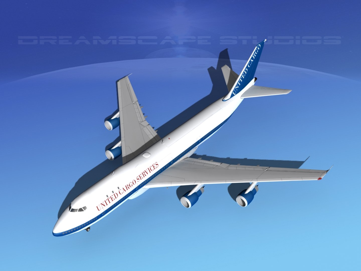 3d 747-100 Boeing 747