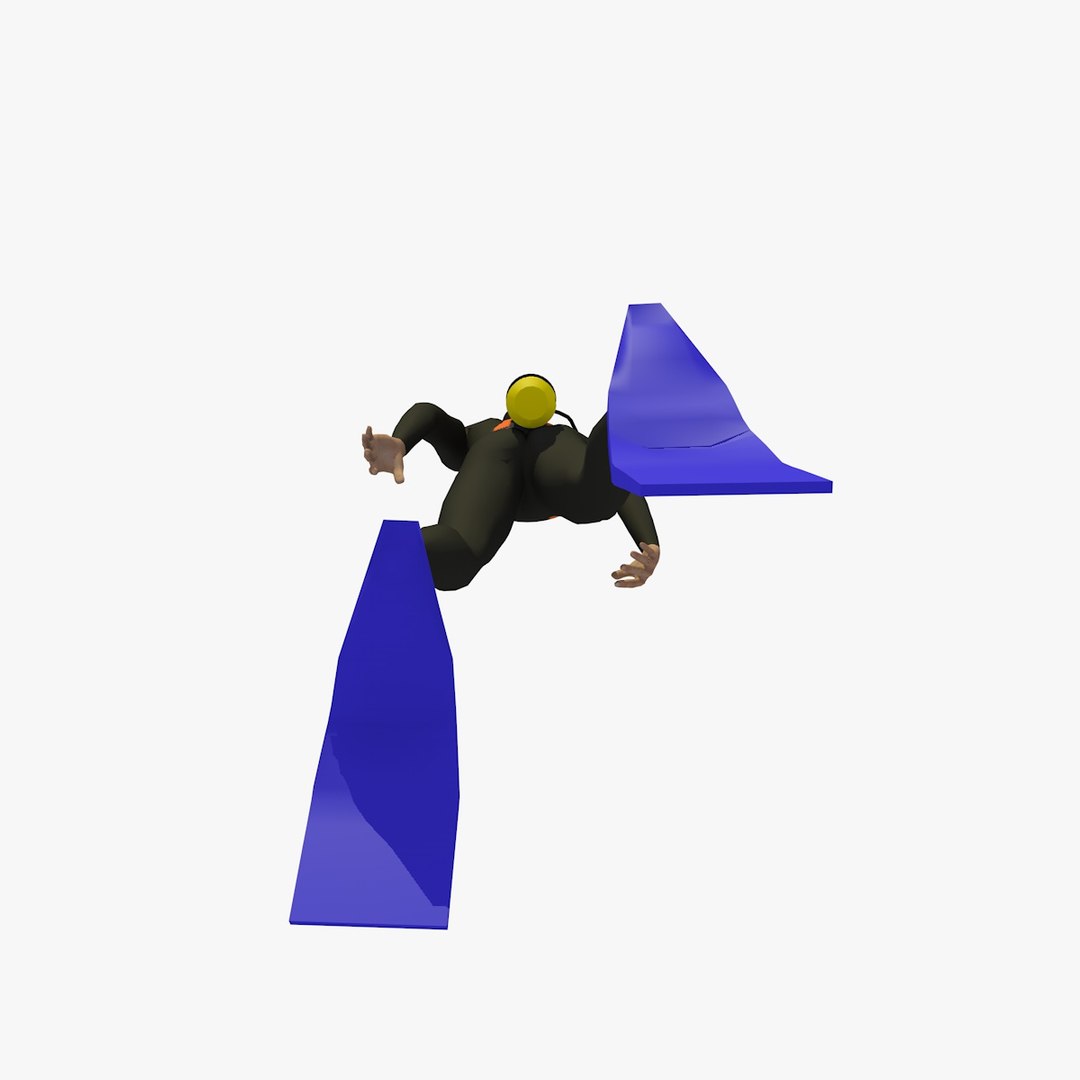 3D Diver Swimming Person Animation Model - TurboSquid 1257975