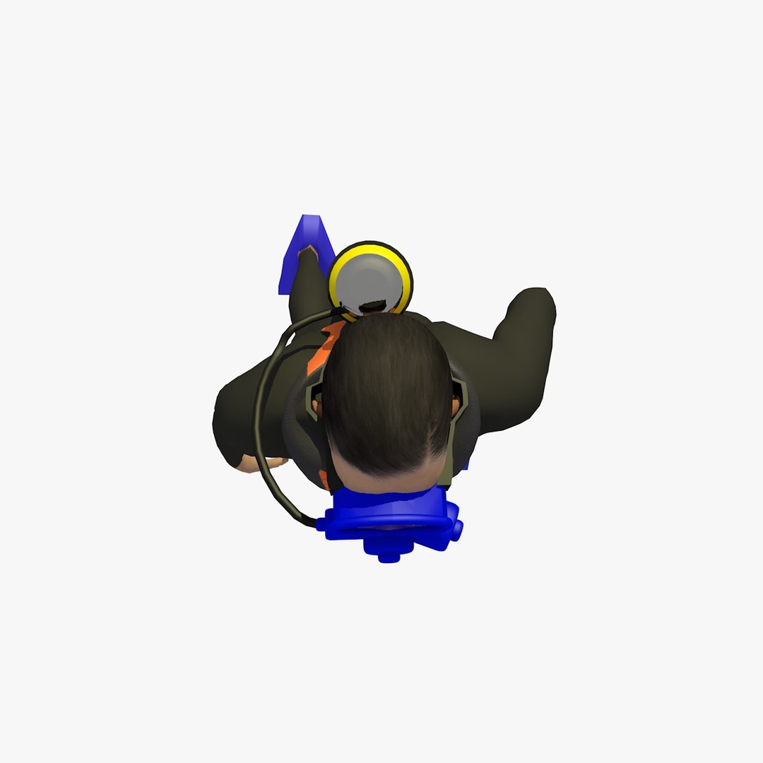 3D Diver Swimming Person Animation Model - TurboSquid 1257975