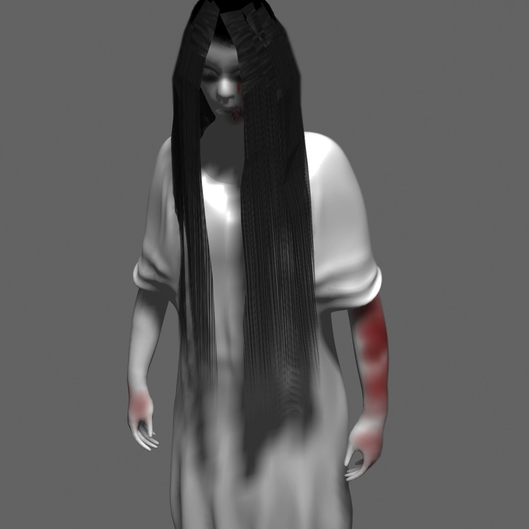 Evil Girl 3d Model