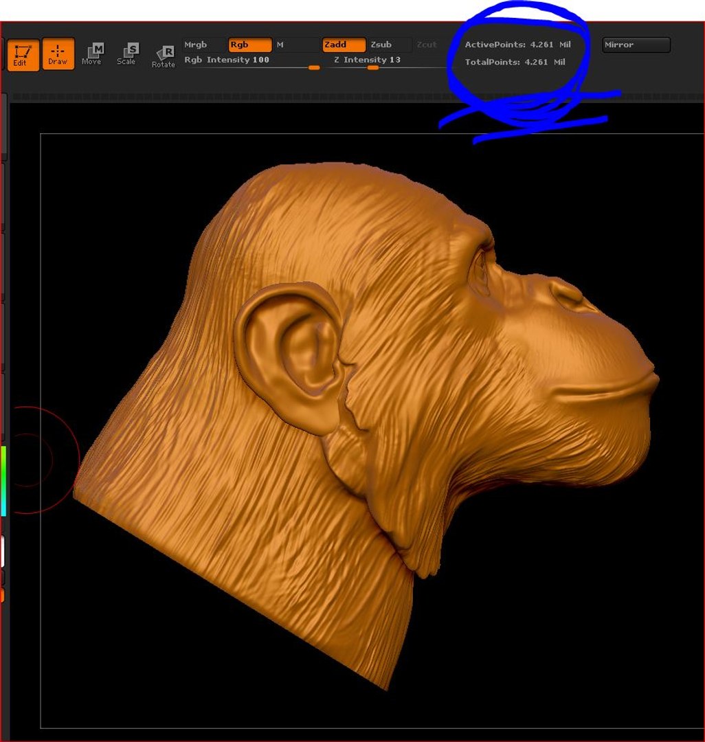 Chimpanzee Chimp Head 3d Model
