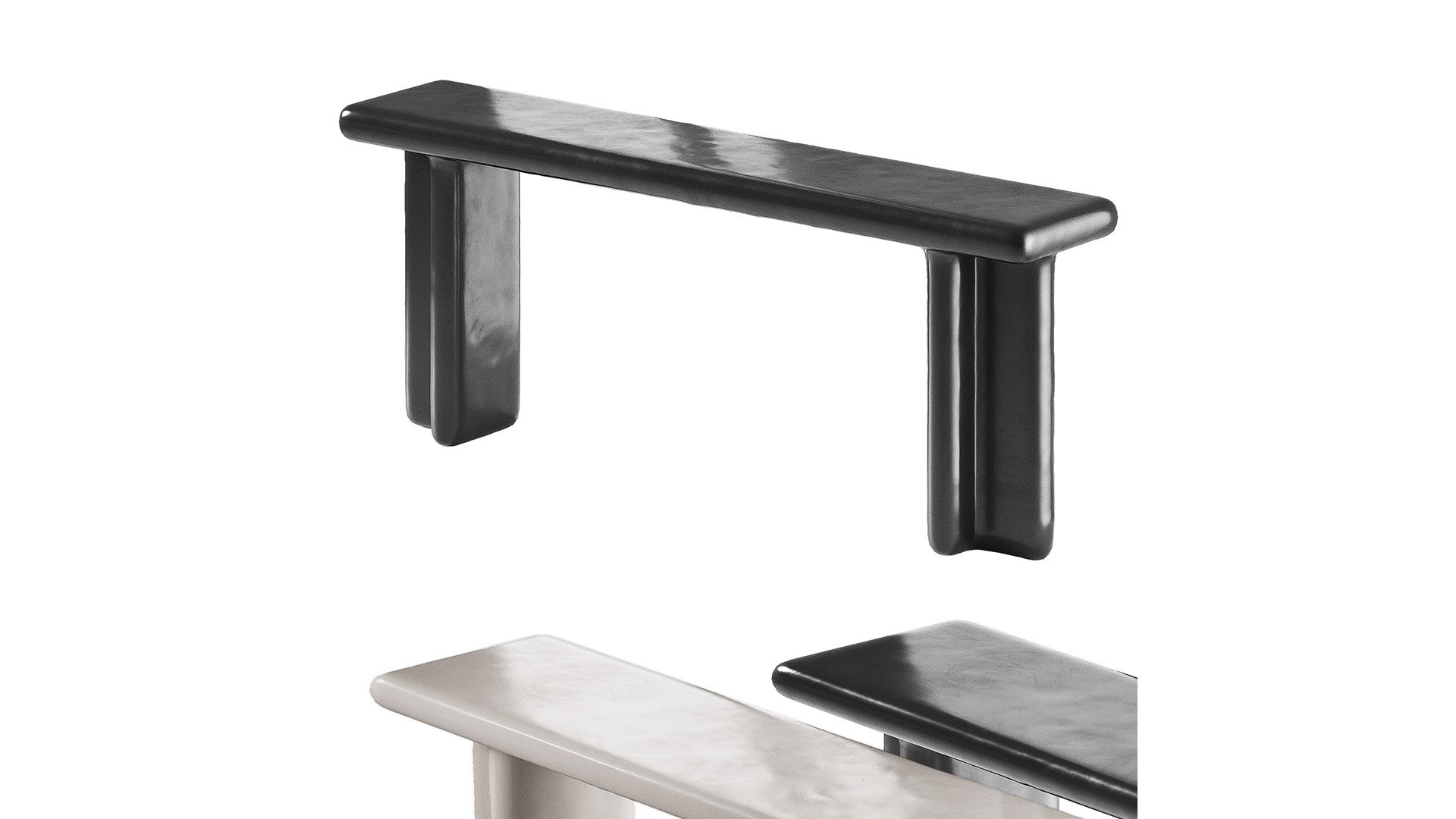 CB2 Bodene Console Table 3D - TurboSquid 2252398