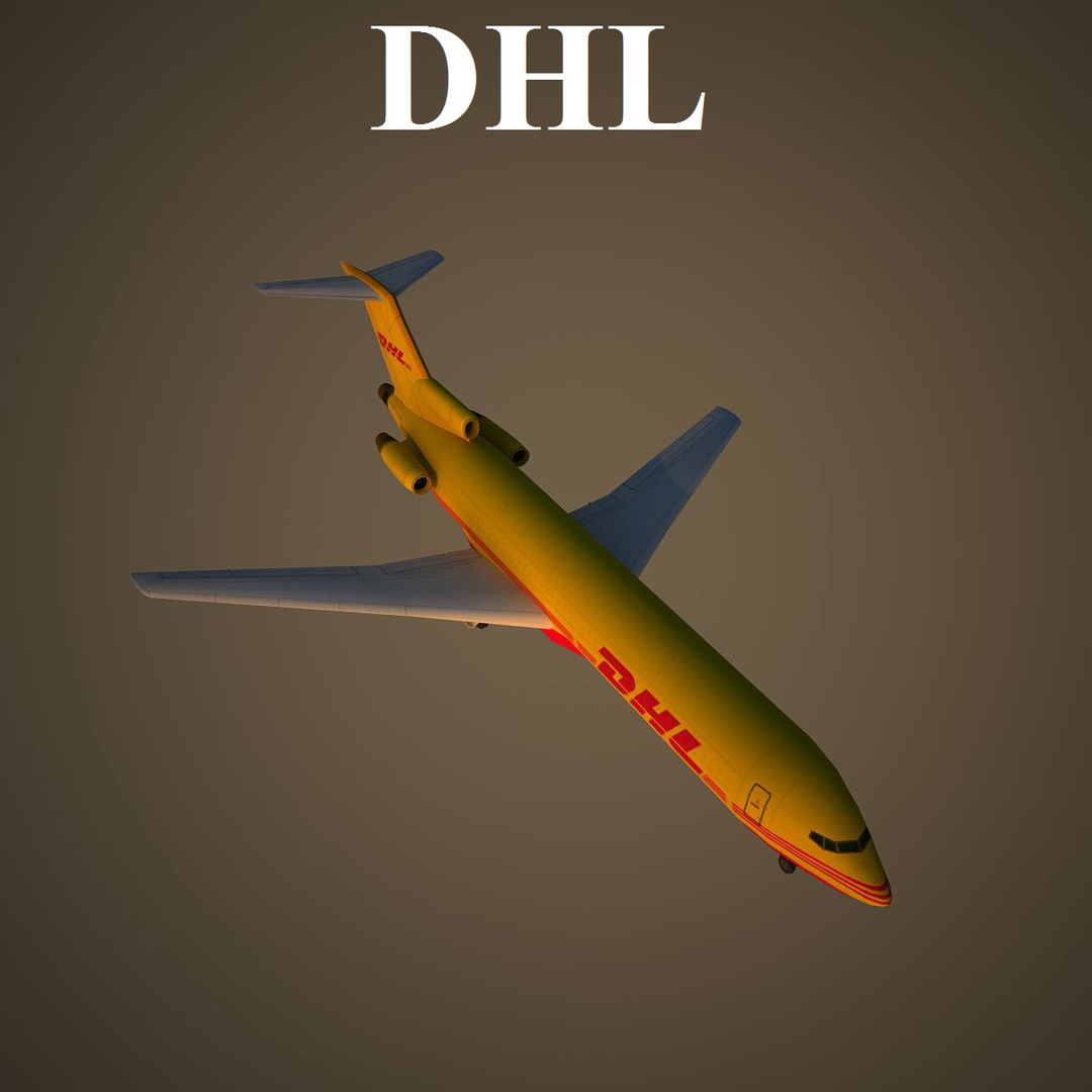 3d Model Boeing Dhx