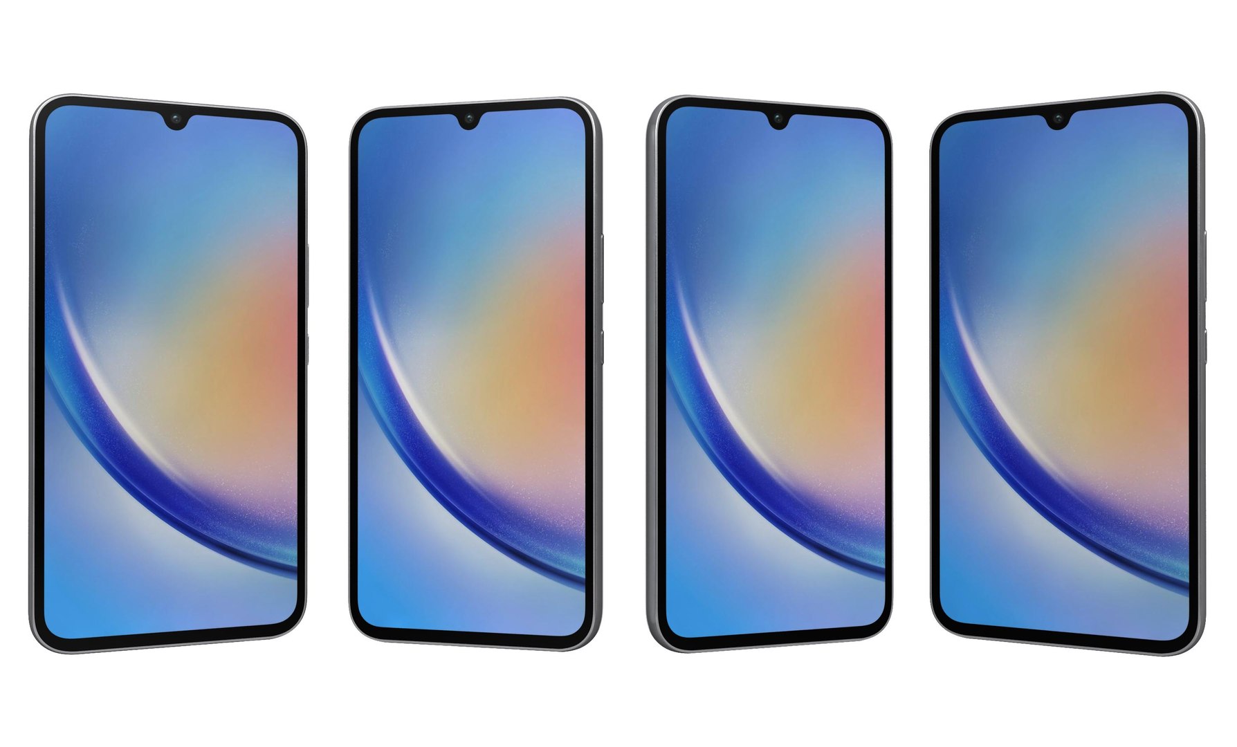 3D Samsung Galaxy A34 All Colors - TurboSquid 2045362