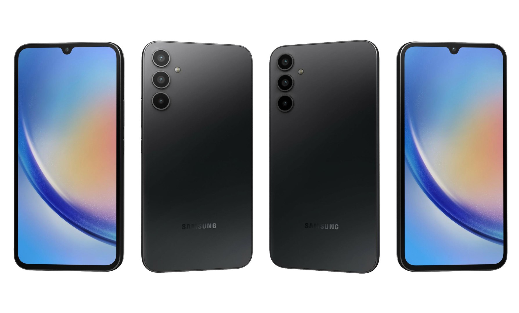 3D Samsung Galaxy A34 All Colors - TurboSquid 2045362