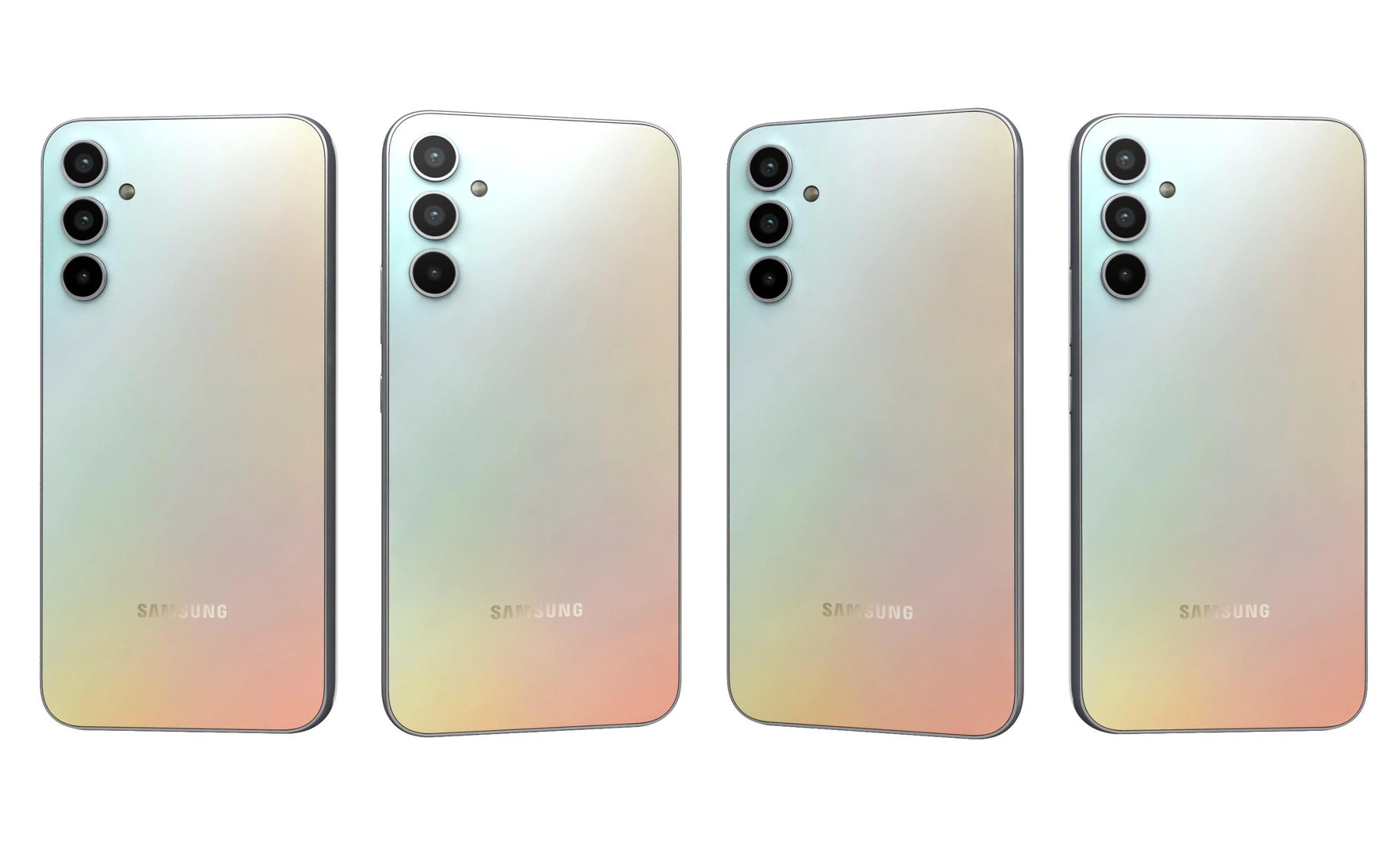 3D Samsung Galaxy A34 All Colors - TurboSquid 2045362