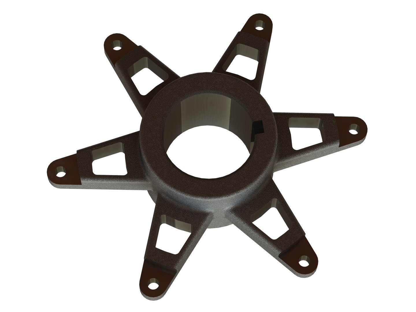 20 Mm Kart Sprocket Support 3D Model - TurboSquid 2176331