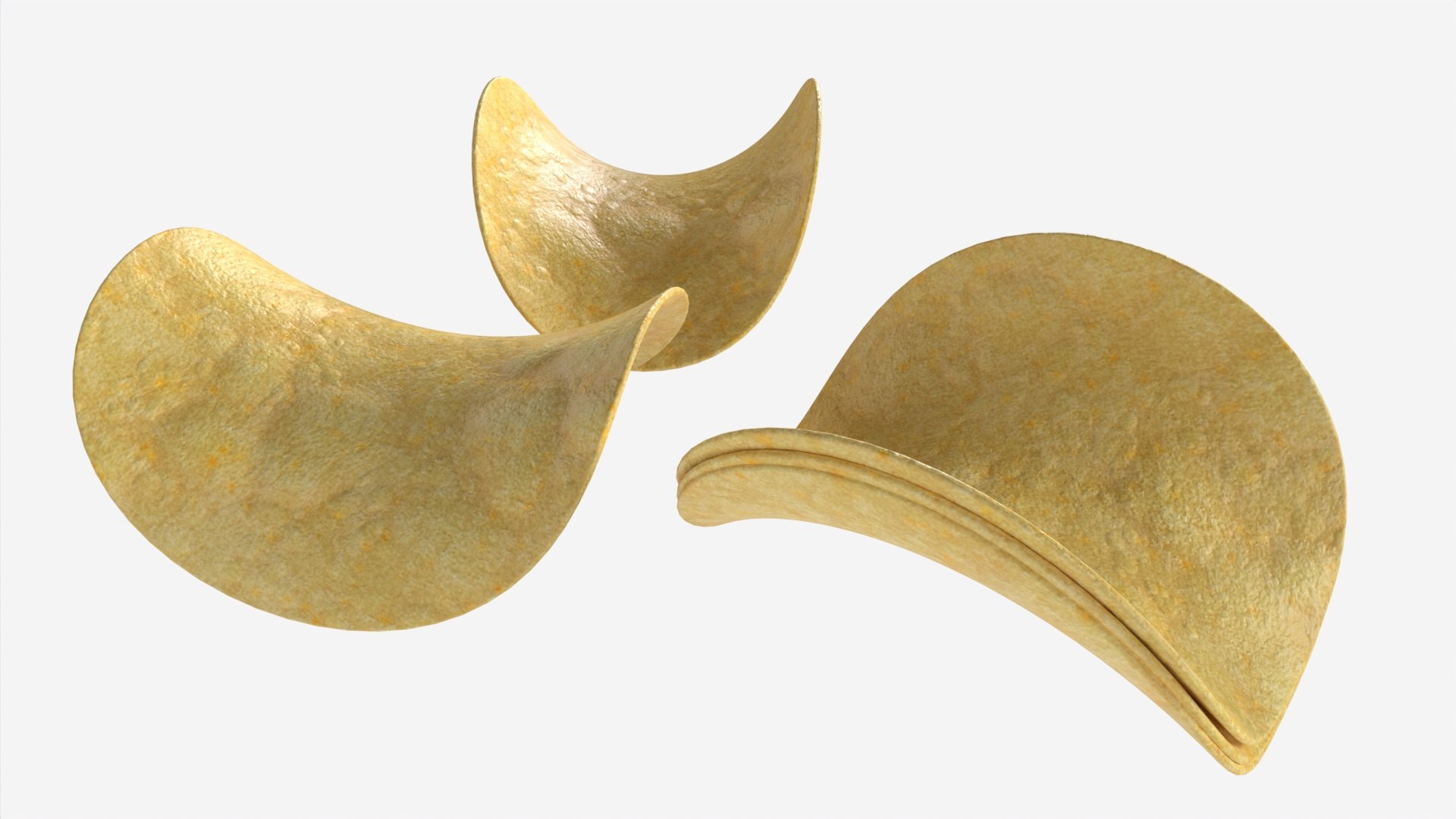 Potato Chips 04 3D - TurboSquid 1934127