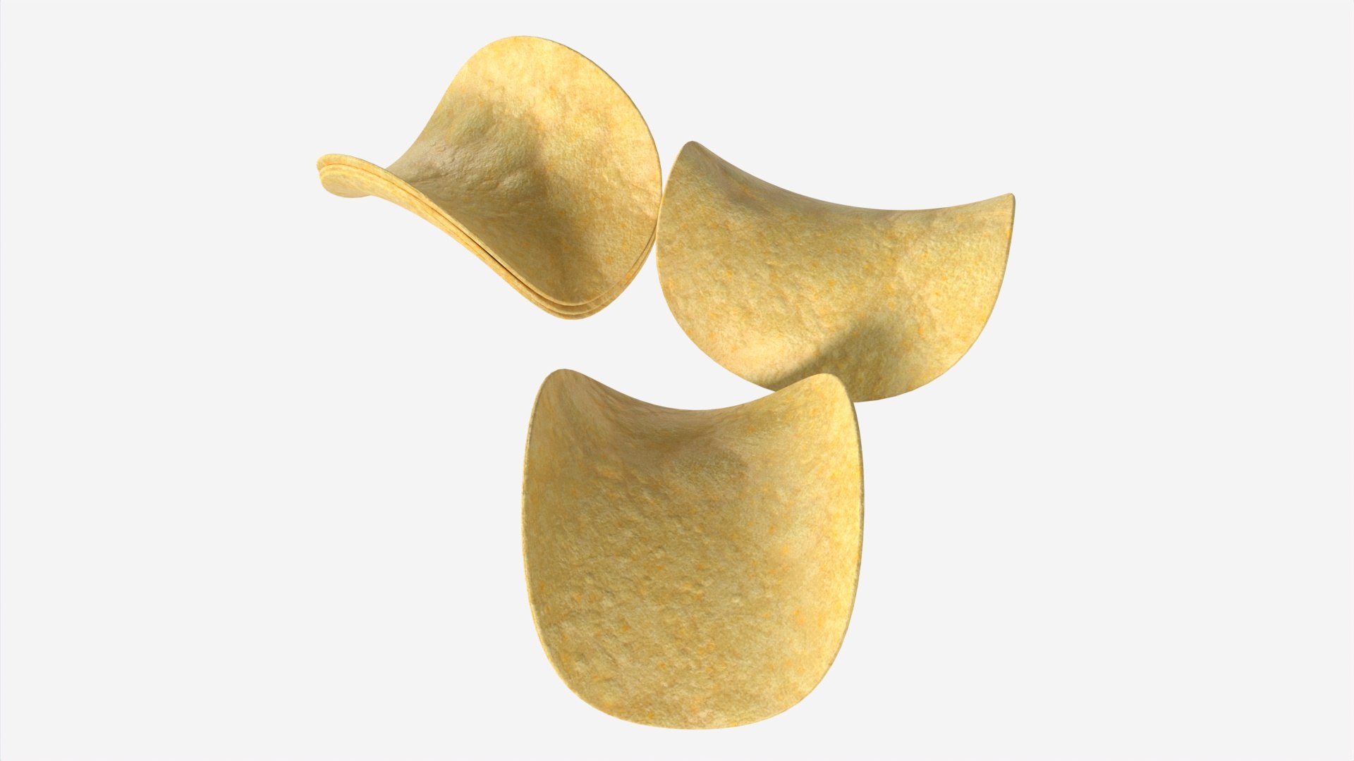 Potato chips 04 3D - TurboSquid 1934127