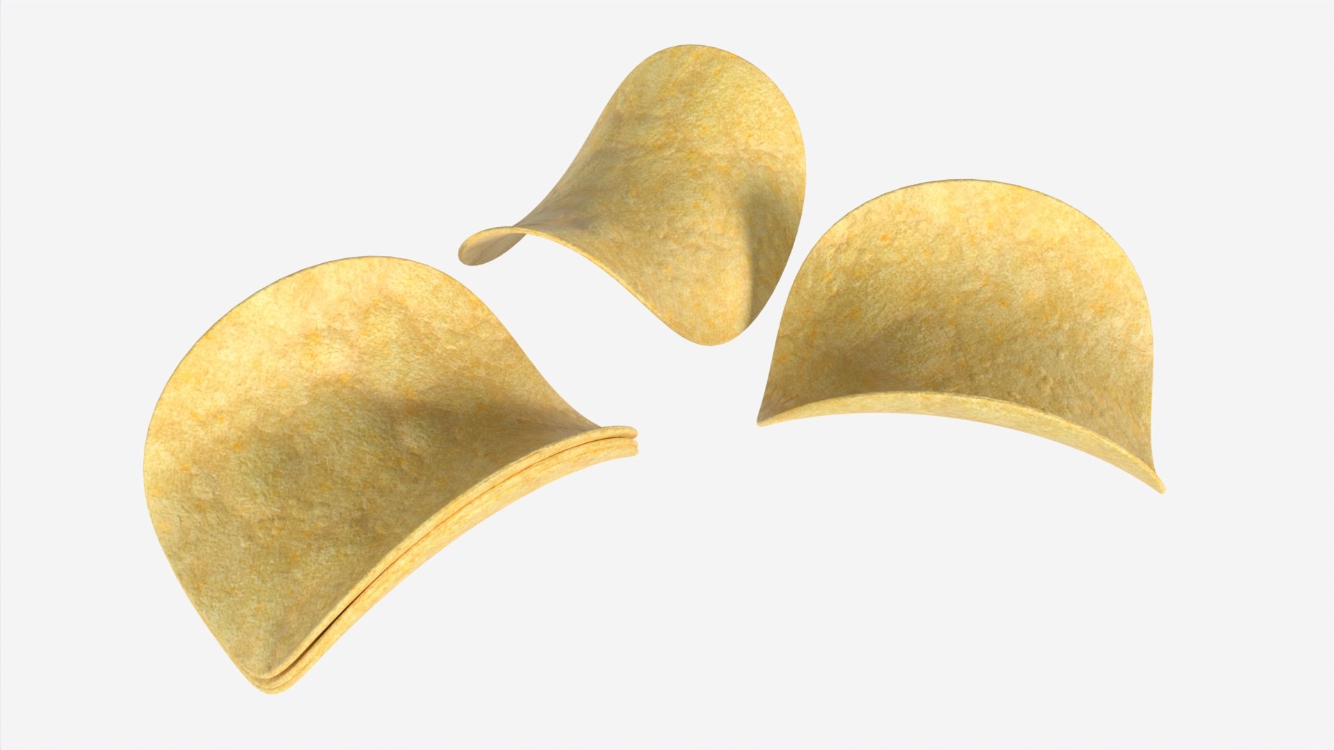 Potato Chips 04 3D - TurboSquid 1934127