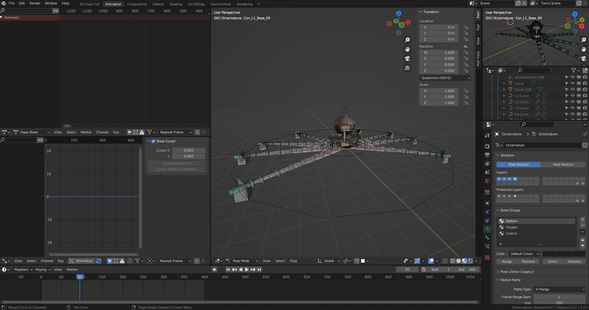 Rigged Odd Diver 3D Model - TurboSquid 1958044