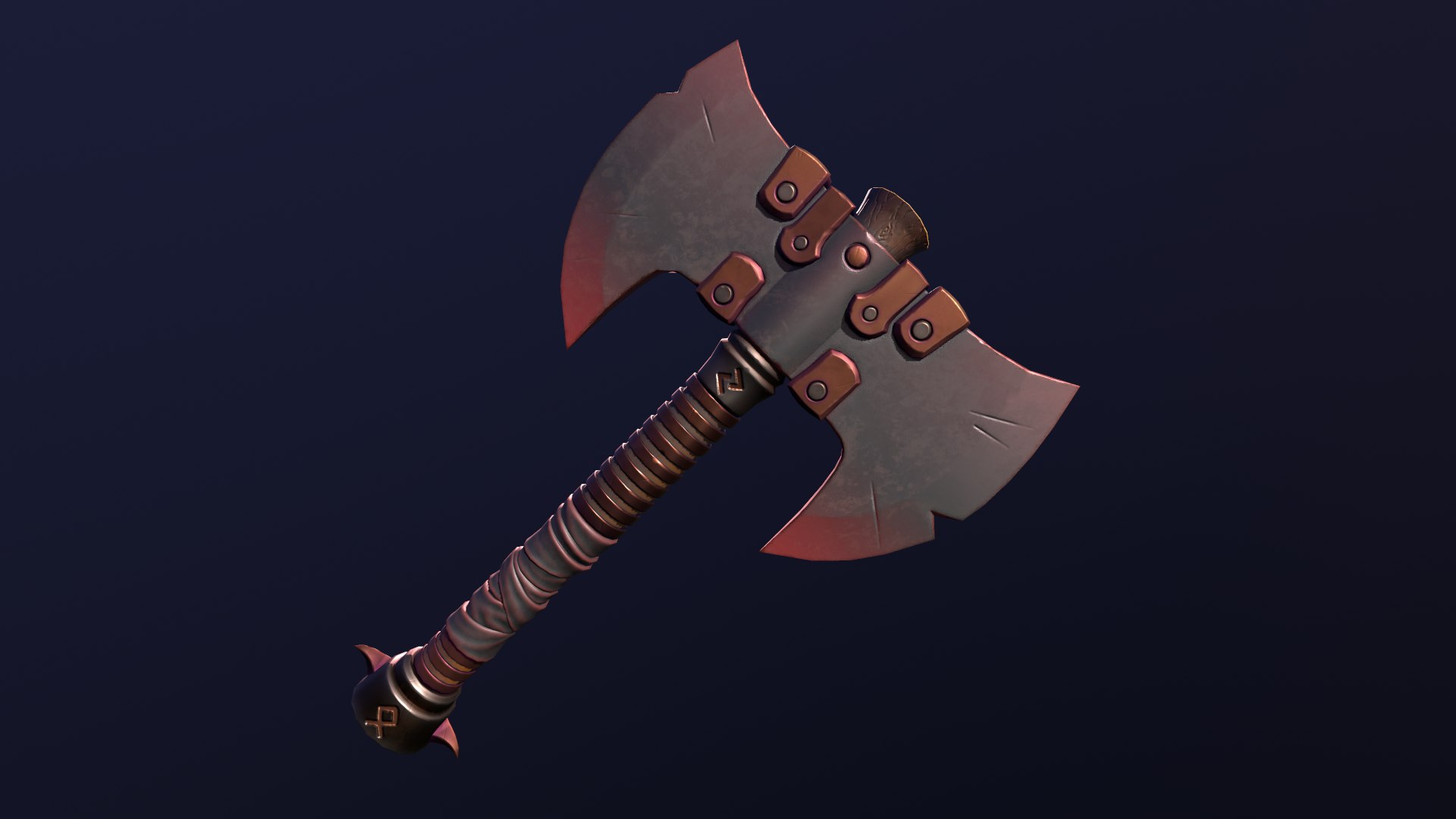 3D Stylized Axe - TurboSquid 1736127