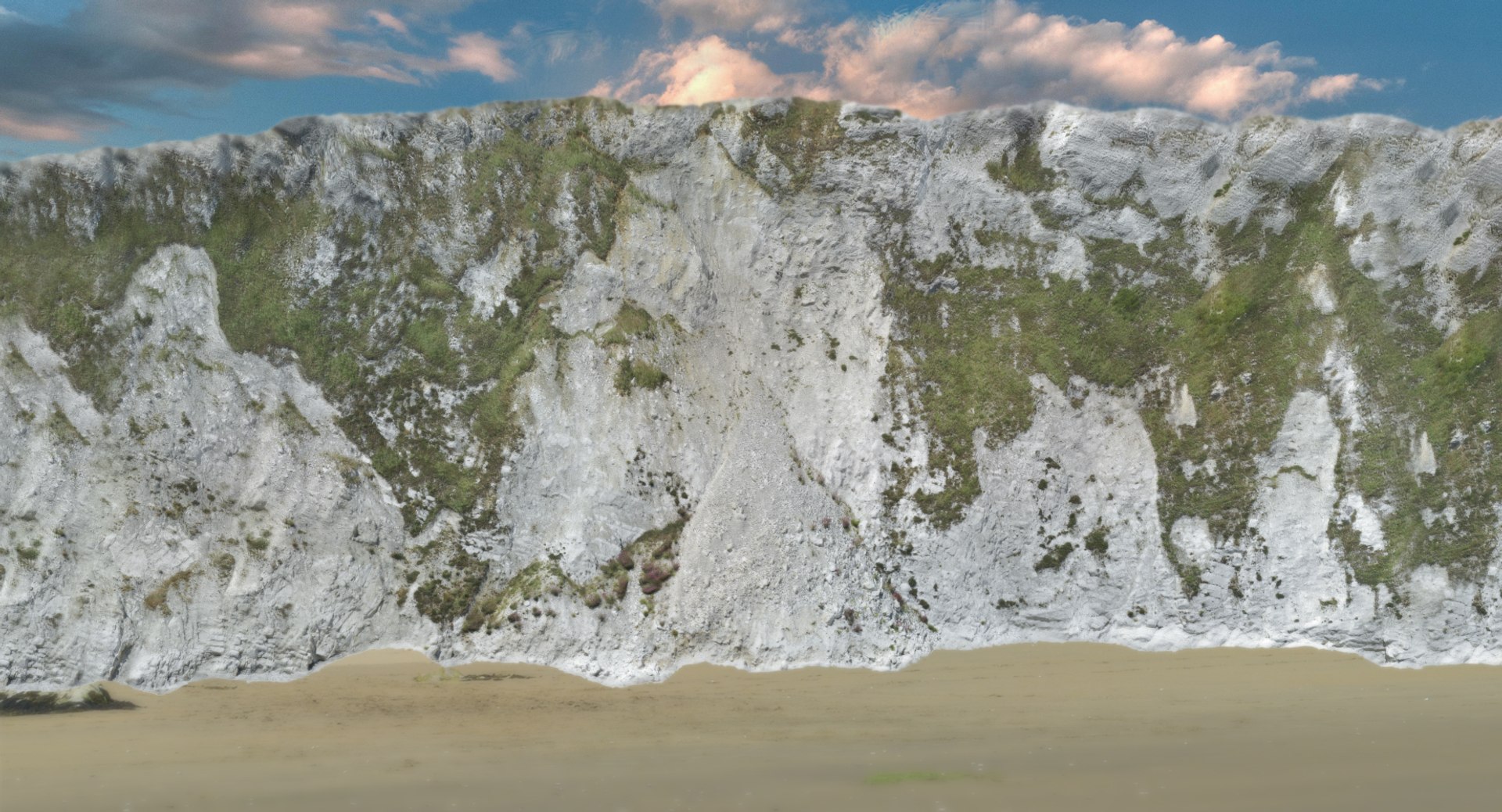 Cliff Scan 3D Model - TurboSquid 1304952