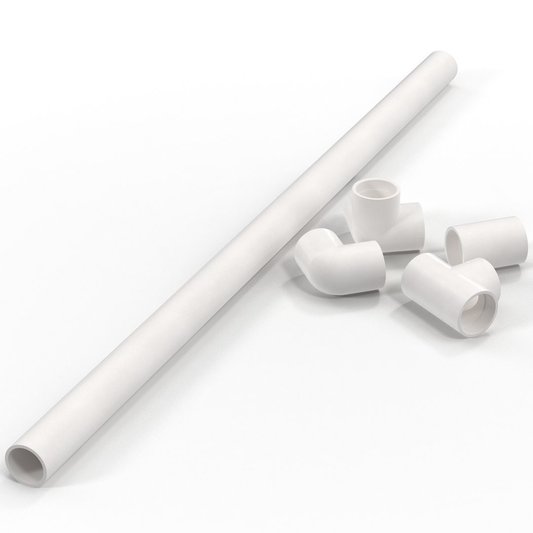 3d pvc pipes fitting 7