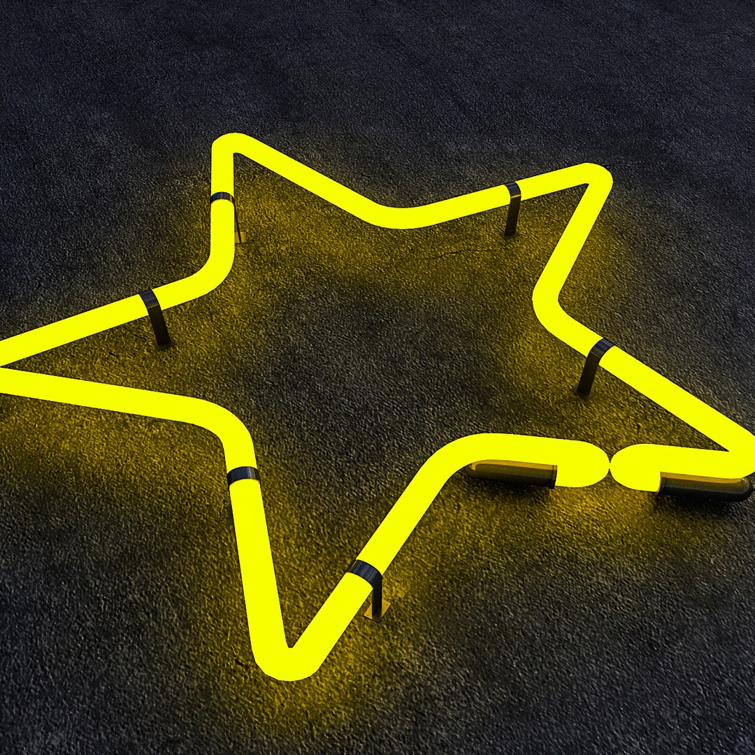 3D Neon Sign Model - TurboSquid 1438435