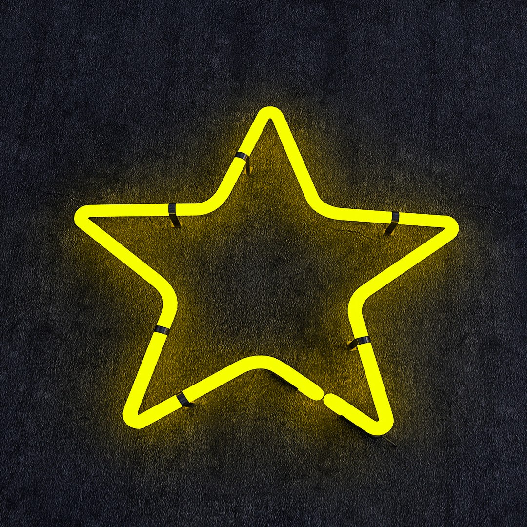 3D Neon Sign Model - TurboSquid 1438435