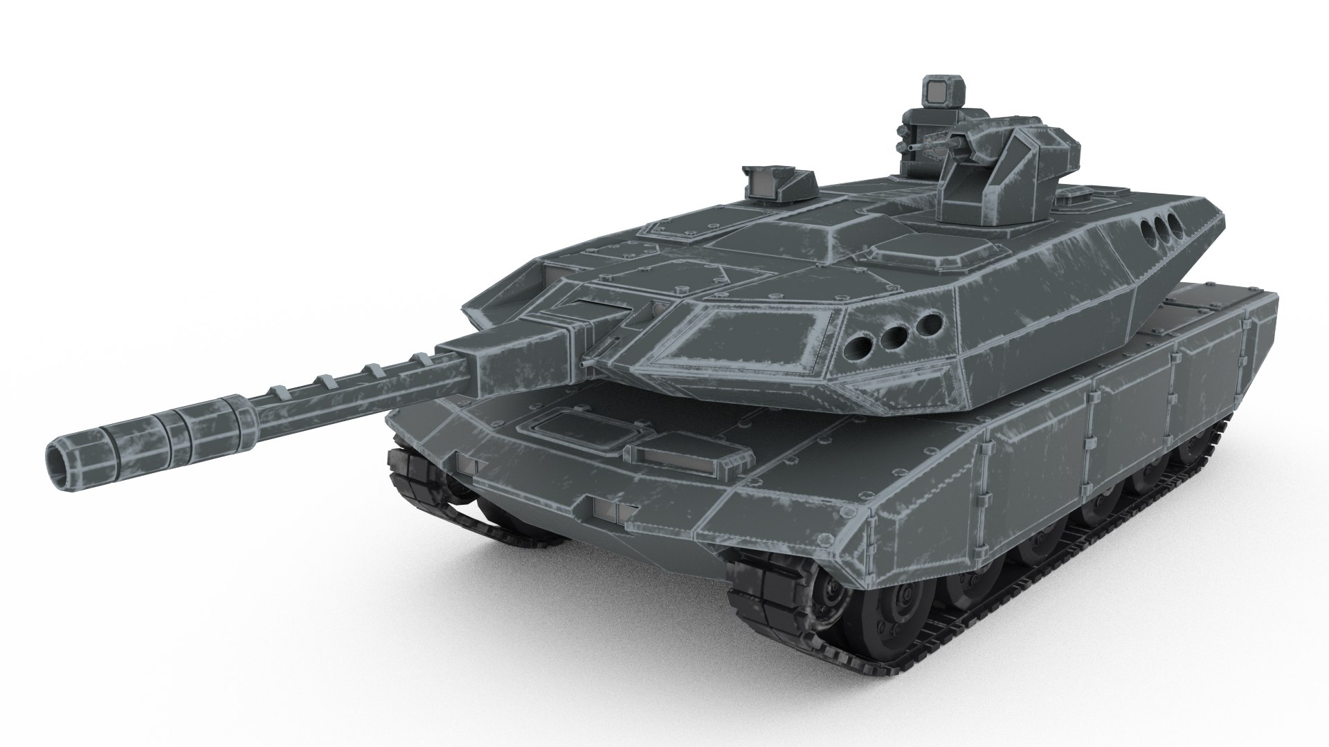 Main Battle Tank 3D Model - TurboSquid 1330743