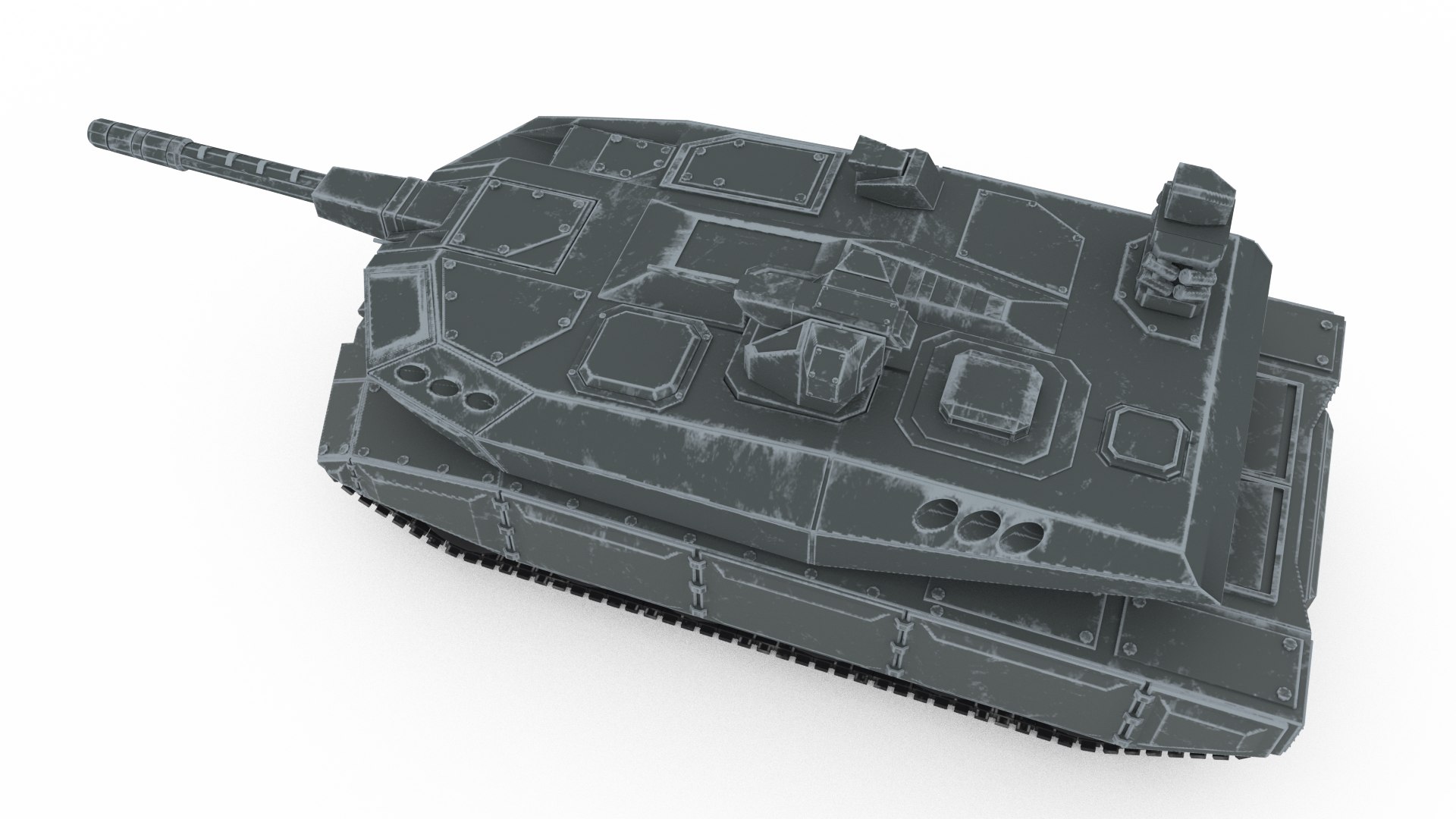 Main Battle Tank 3D Model - TurboSquid 1330743