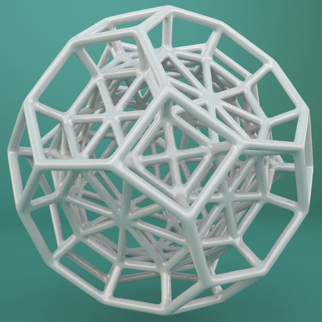 Geometric Shape 3d Model