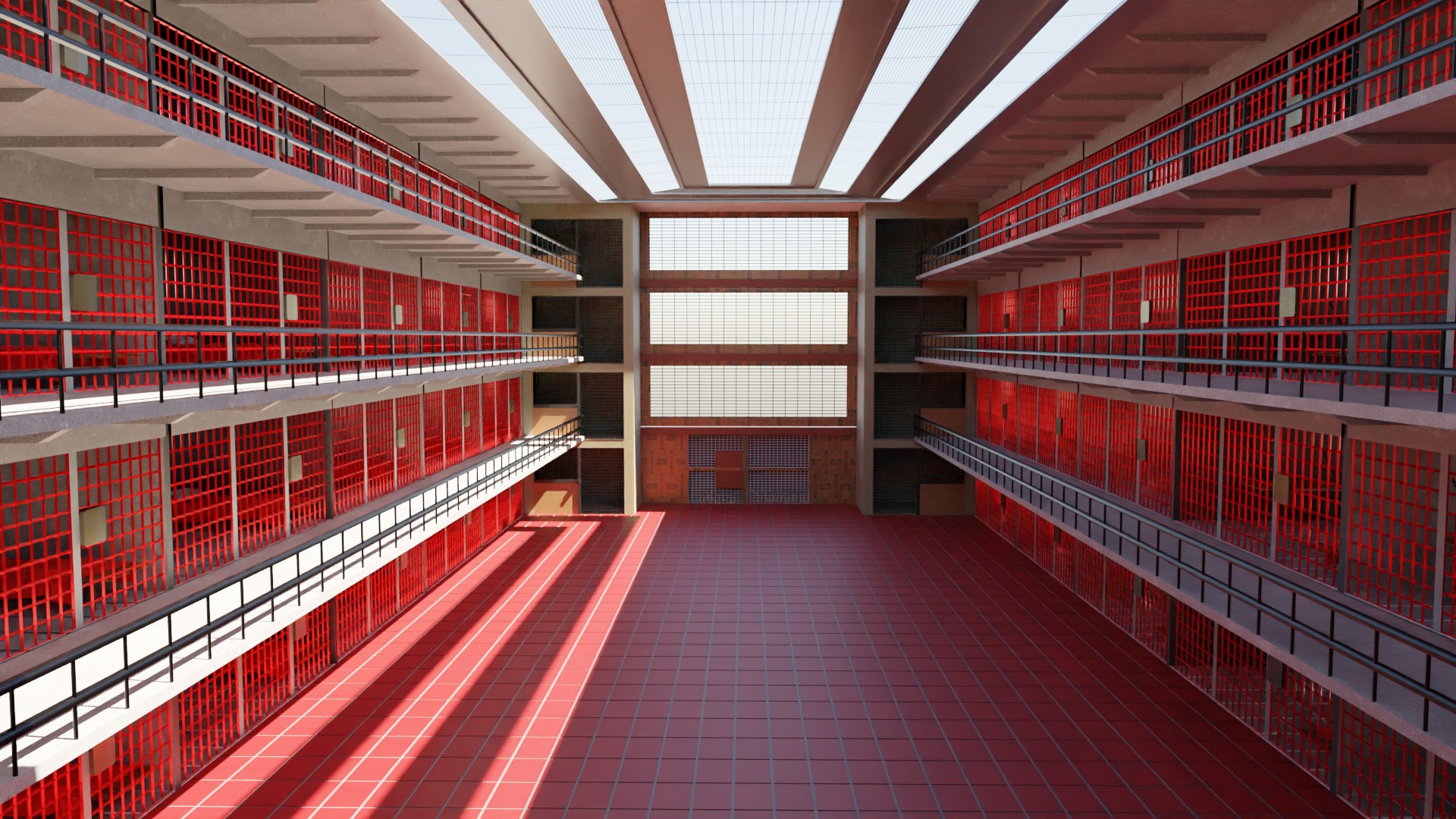 Prison Interior 3D - TurboSquid 2154588