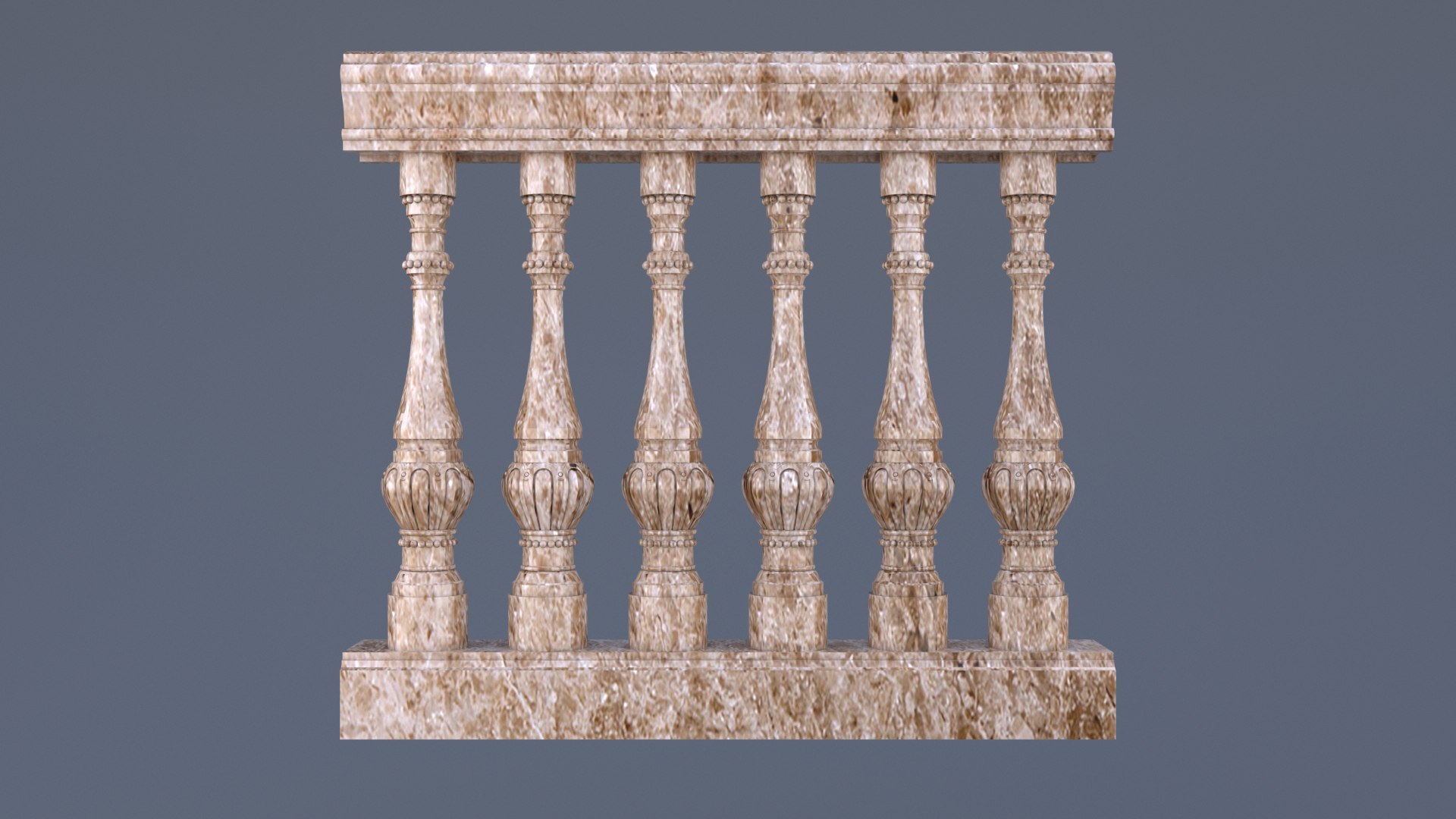 Stair Baluster 001 3D Model - TurboSquid 2045048