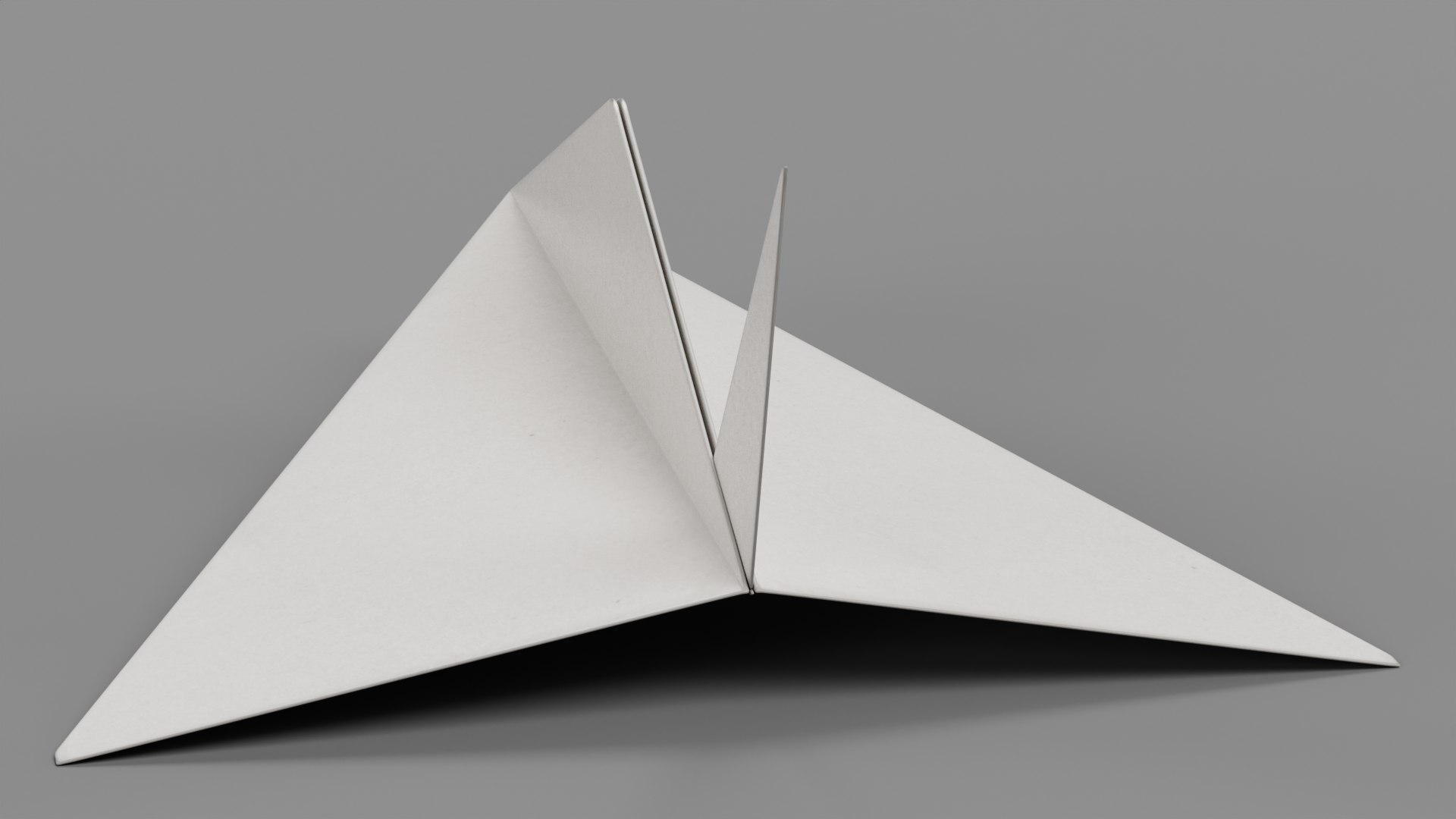 3D Paper Plane 03 - TurboSquid 2183942