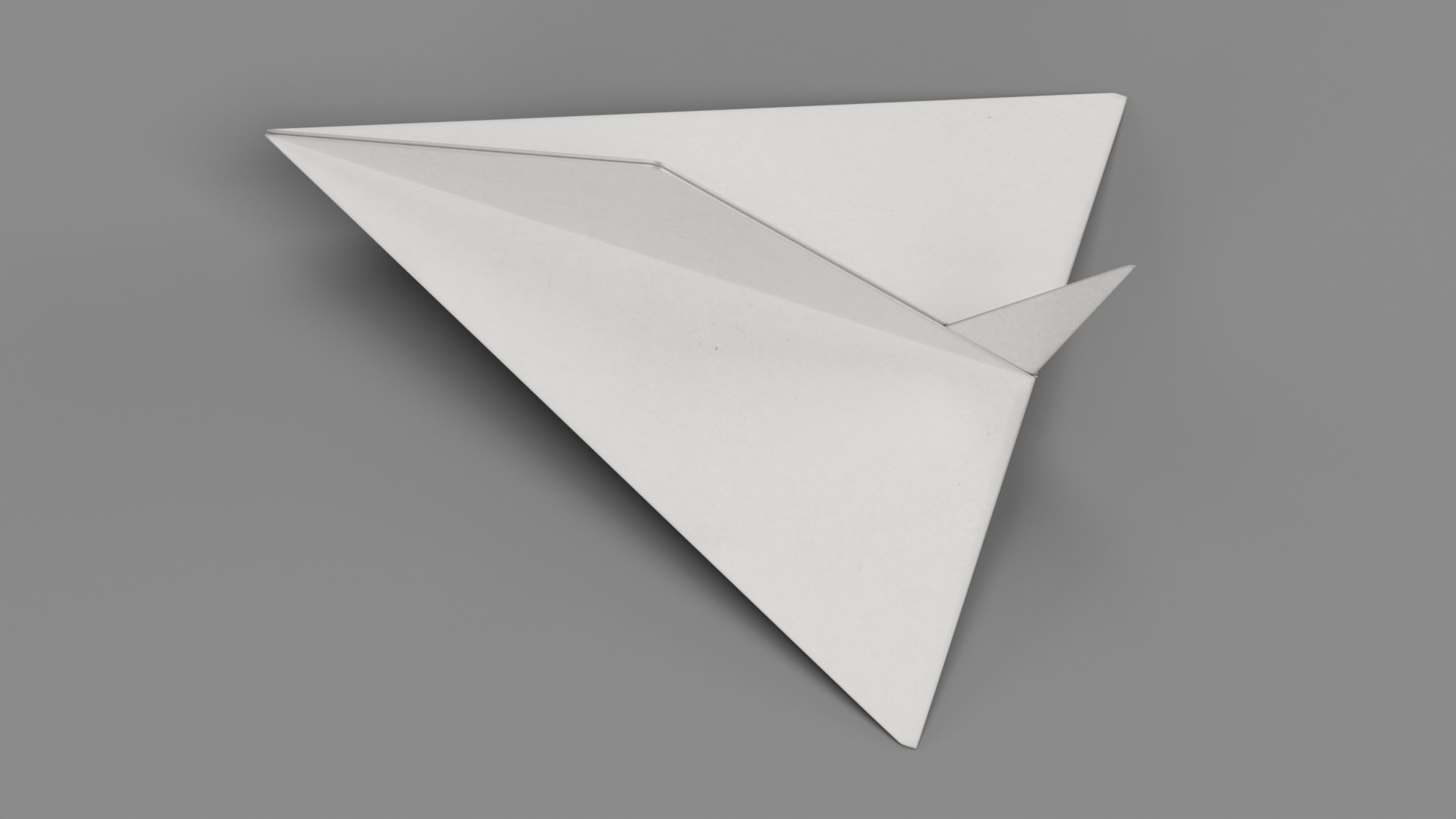 3D Paper Plane 03 - TurboSquid 2183942