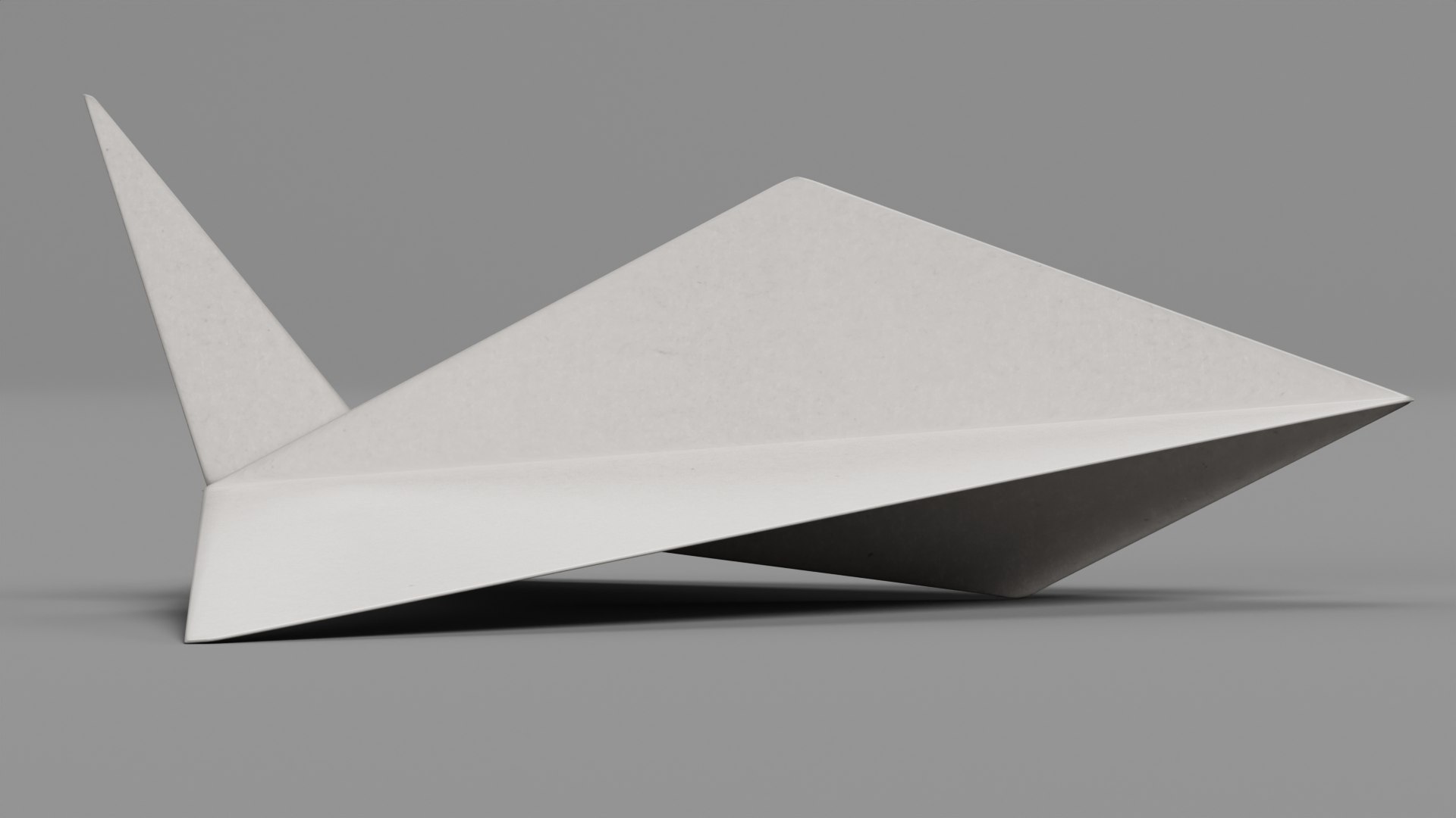 3D Paper Plane 03 - TurboSquid 2183942